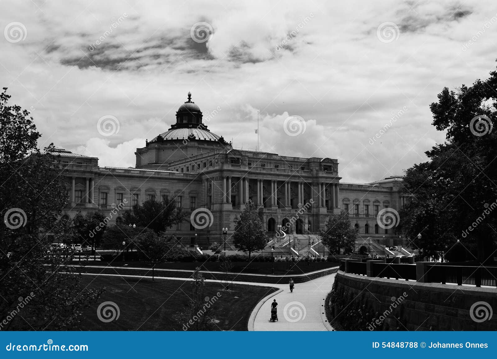 Washington DC on a Clear Day Editorial Stock Photo - Image of capital ...