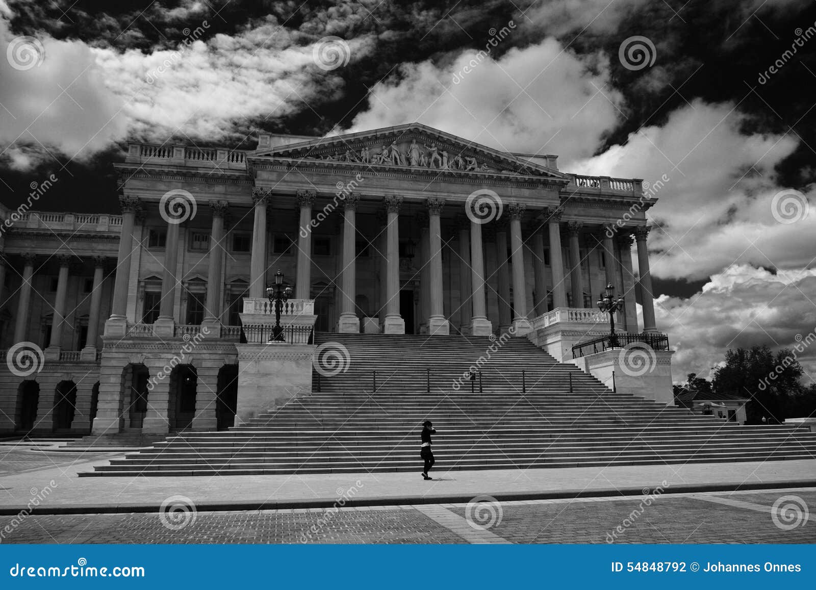 Washington DC on a Clear Day Editorial Photography - Image of congress ...