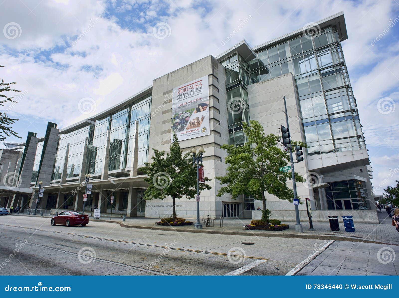 Washington DC. Convention Center Building. Editorial Image - Image of ...