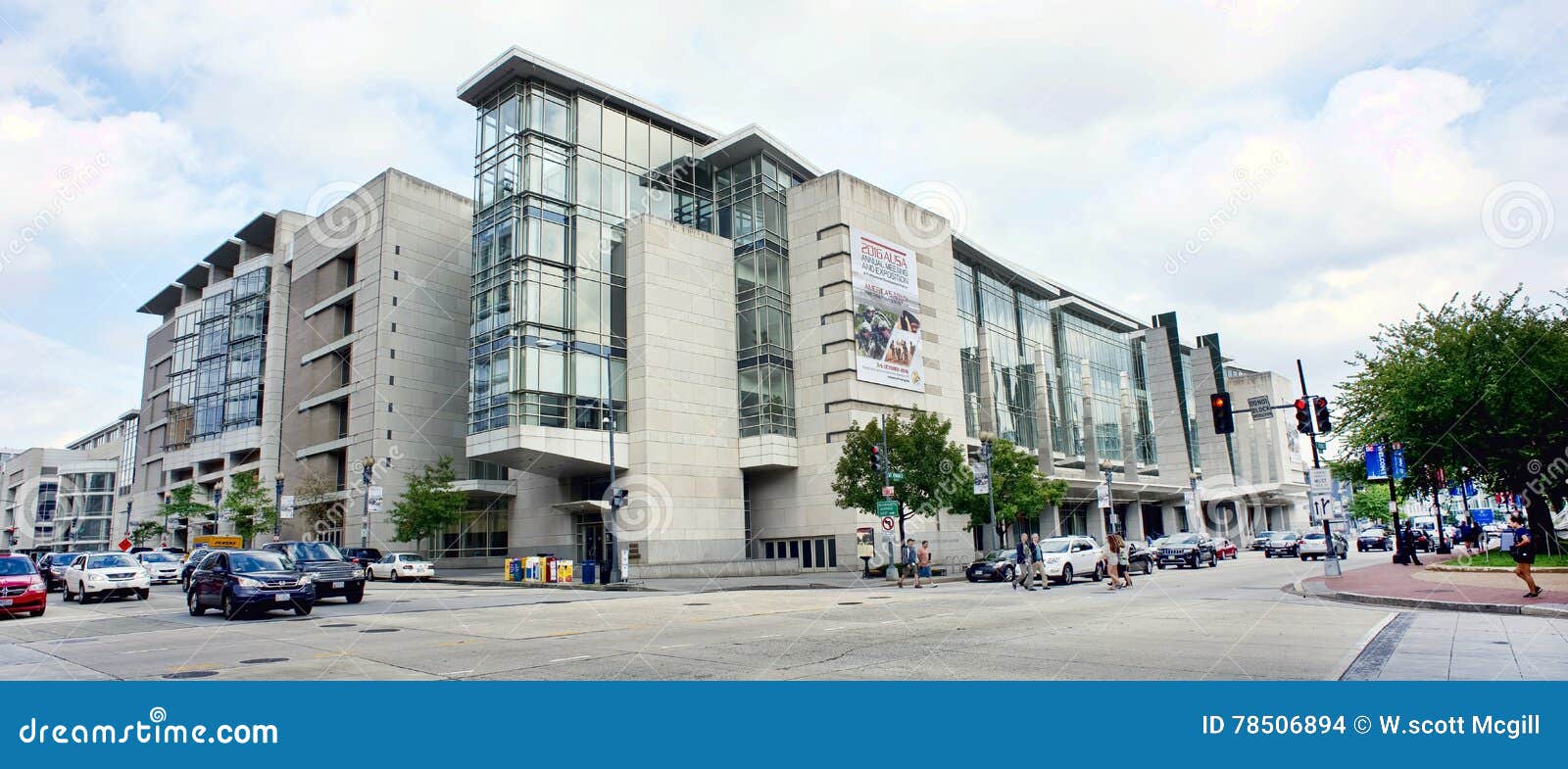 Washington DC. Convention Center Building. Editorial Stock Image ...