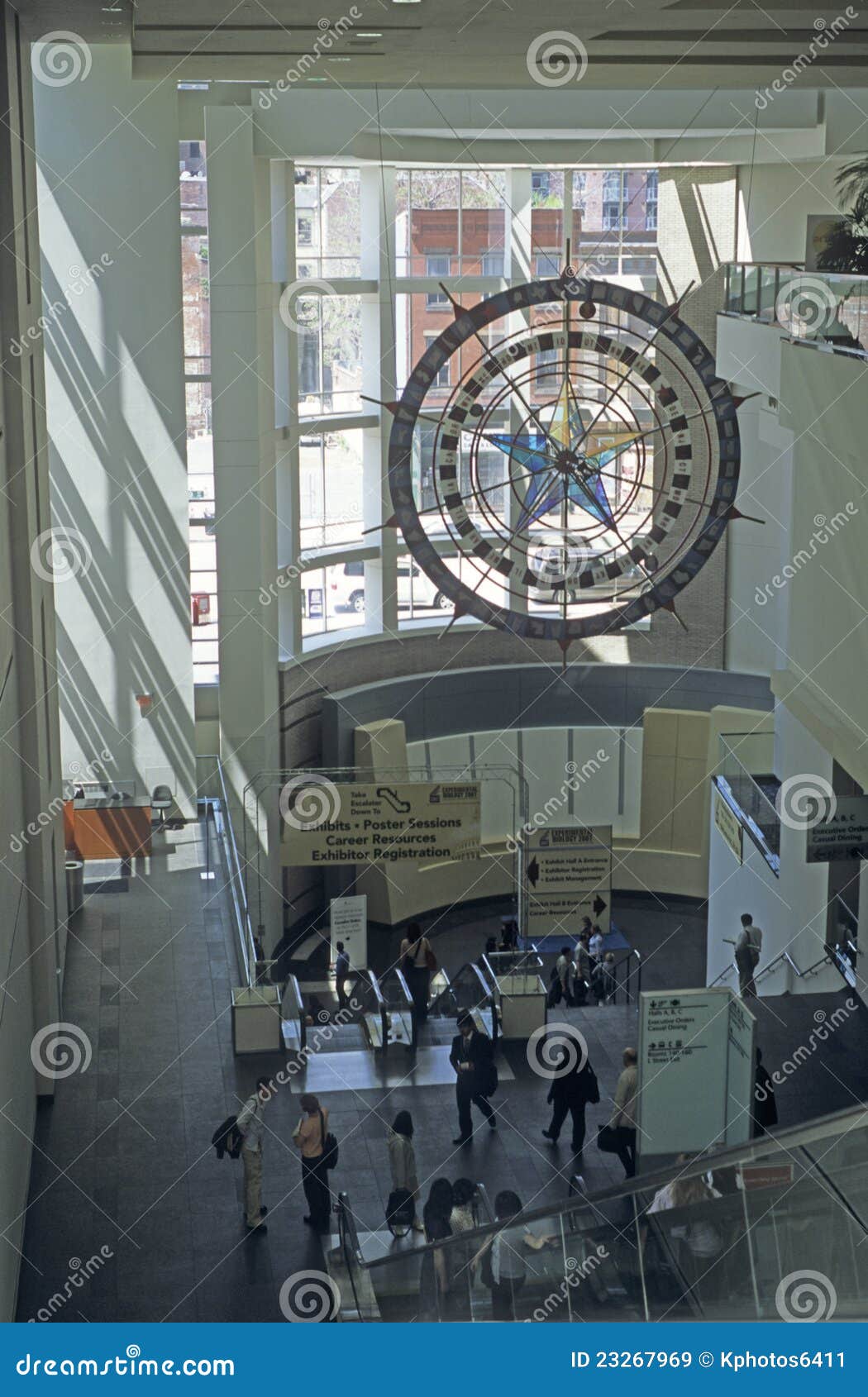 Washington DC Convention Center Interior Editorial Stock Image - Image ...