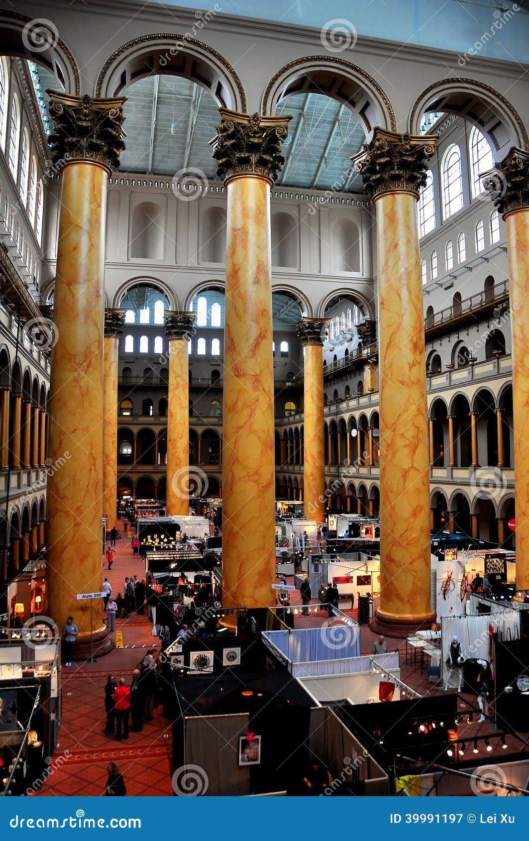 Washington, DC: Interior Nacional Del Museo Del Edificio Fotografía ...