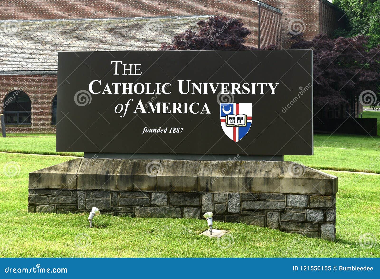 Washington, DC - June 01, 2018: Catholic University of America ...