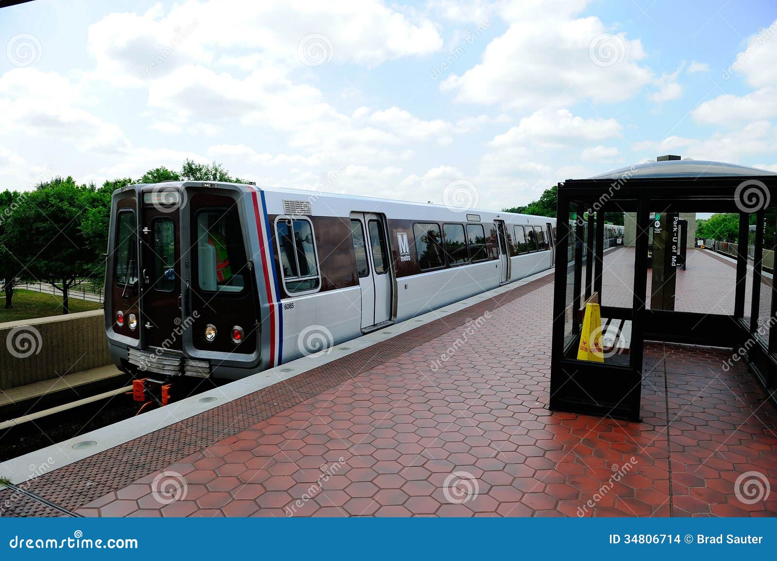 Washington DC Metro Train stock photo. Image of rail - 34806714