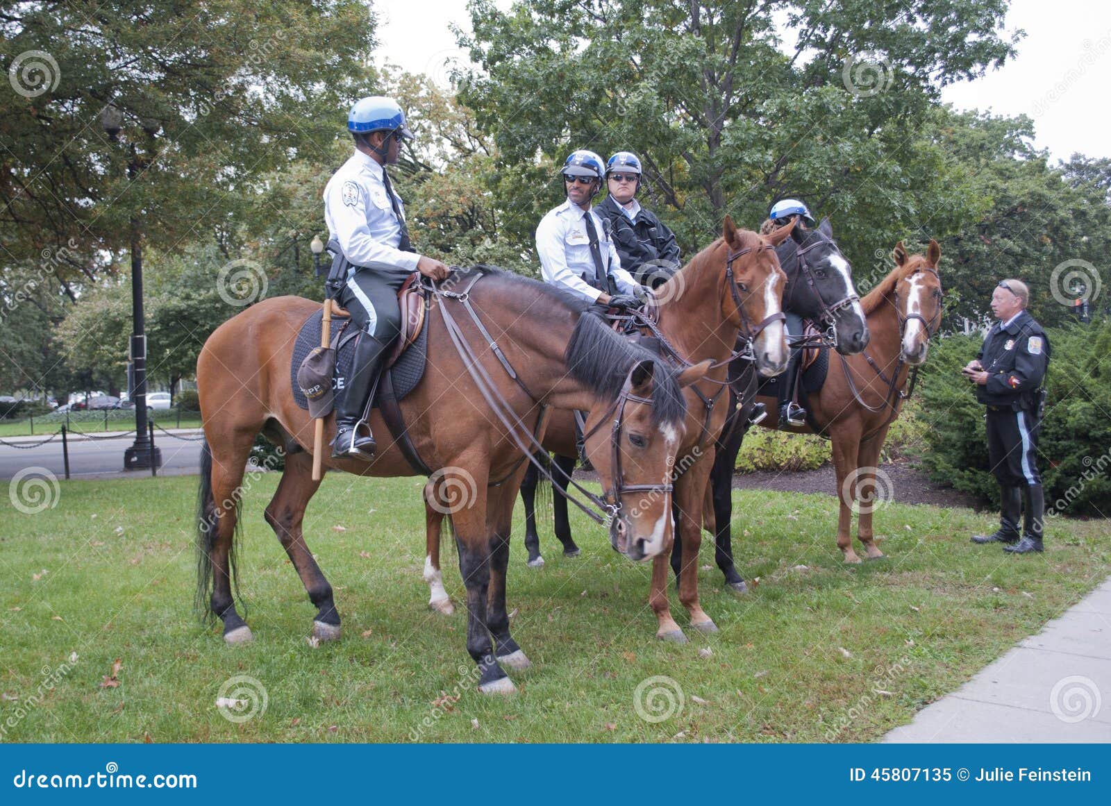 Washington DC Mounted Police Editorial Image - Image of washington ...