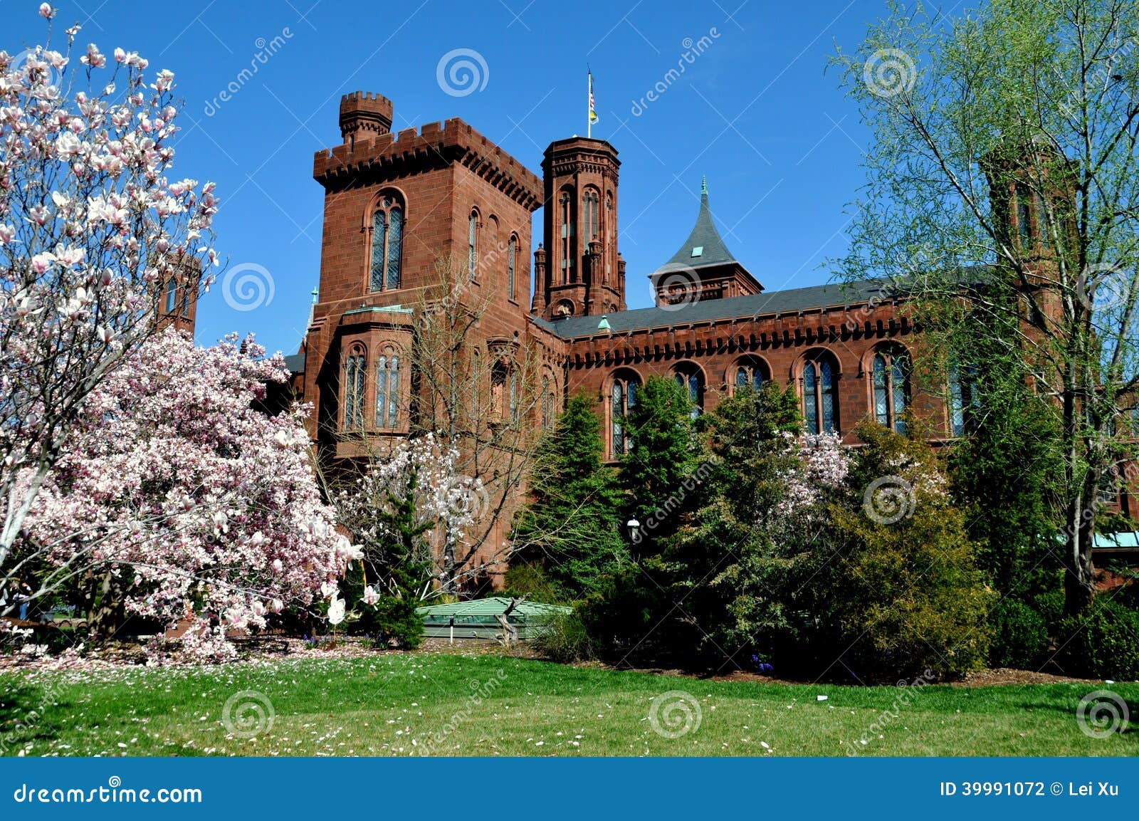 Washington, DC: Museo Del Castillo De Smithsonian Fotografía editorial ...