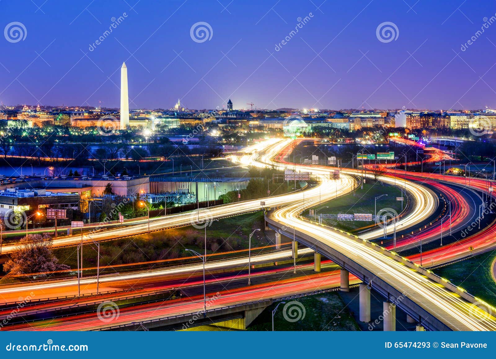 Washington DC Skyline stock image. Image of city, capitol - 65474293