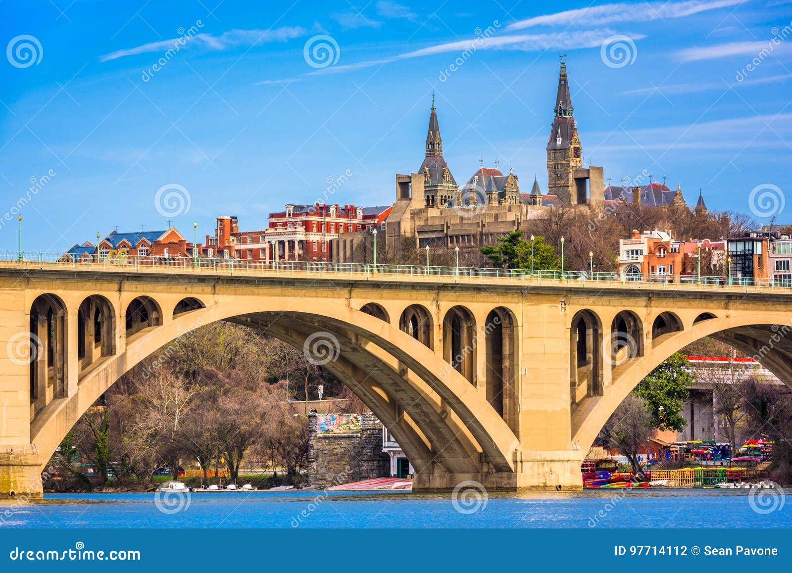 Washington DC Spring stock photo. Image of high, city - 97714112