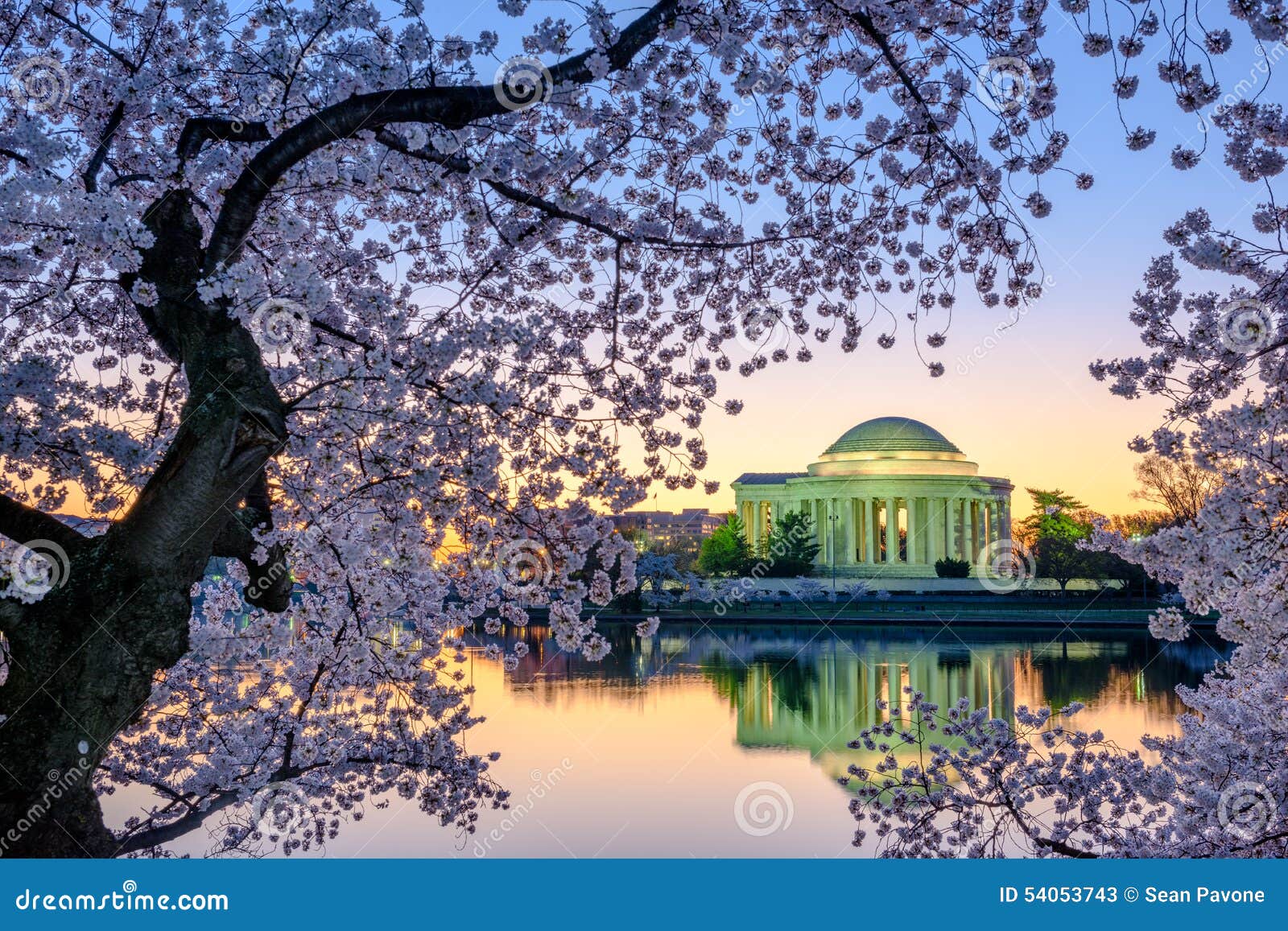 Washington DC Springtime stock image. Image of season - 54053743