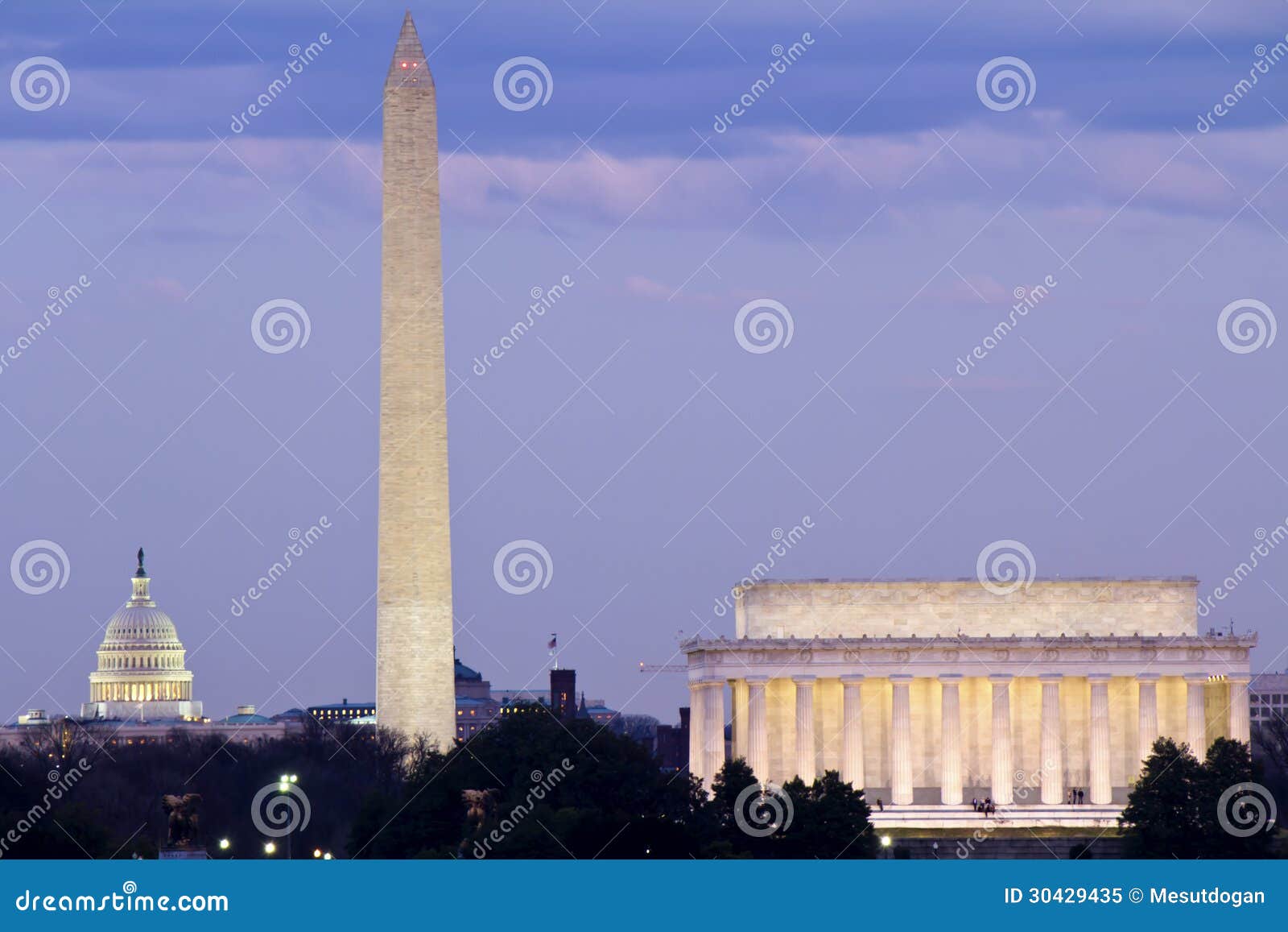 Washington DC stock image. Image of memorial, buildings - 30429435