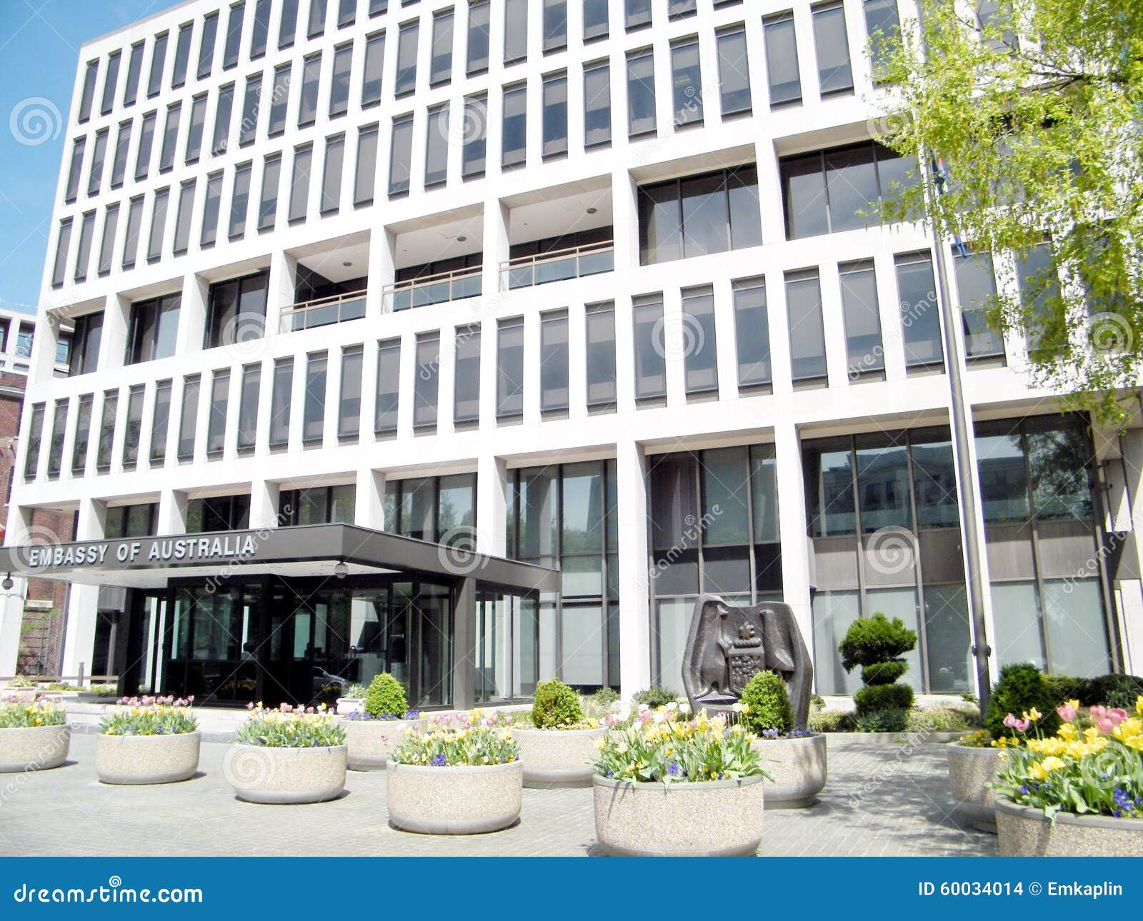 Washington the Embassy of Australia 2010 Stock Photo - Image of ...