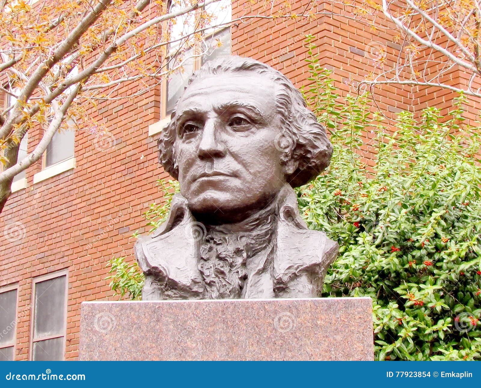 Washington George Washington Bust 2011 Stock Photo - Image of president ...
