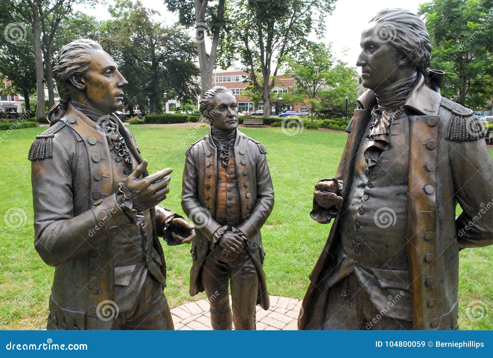 Washington Hamilton Statue imagen de archivo editorial. Imagen de ...