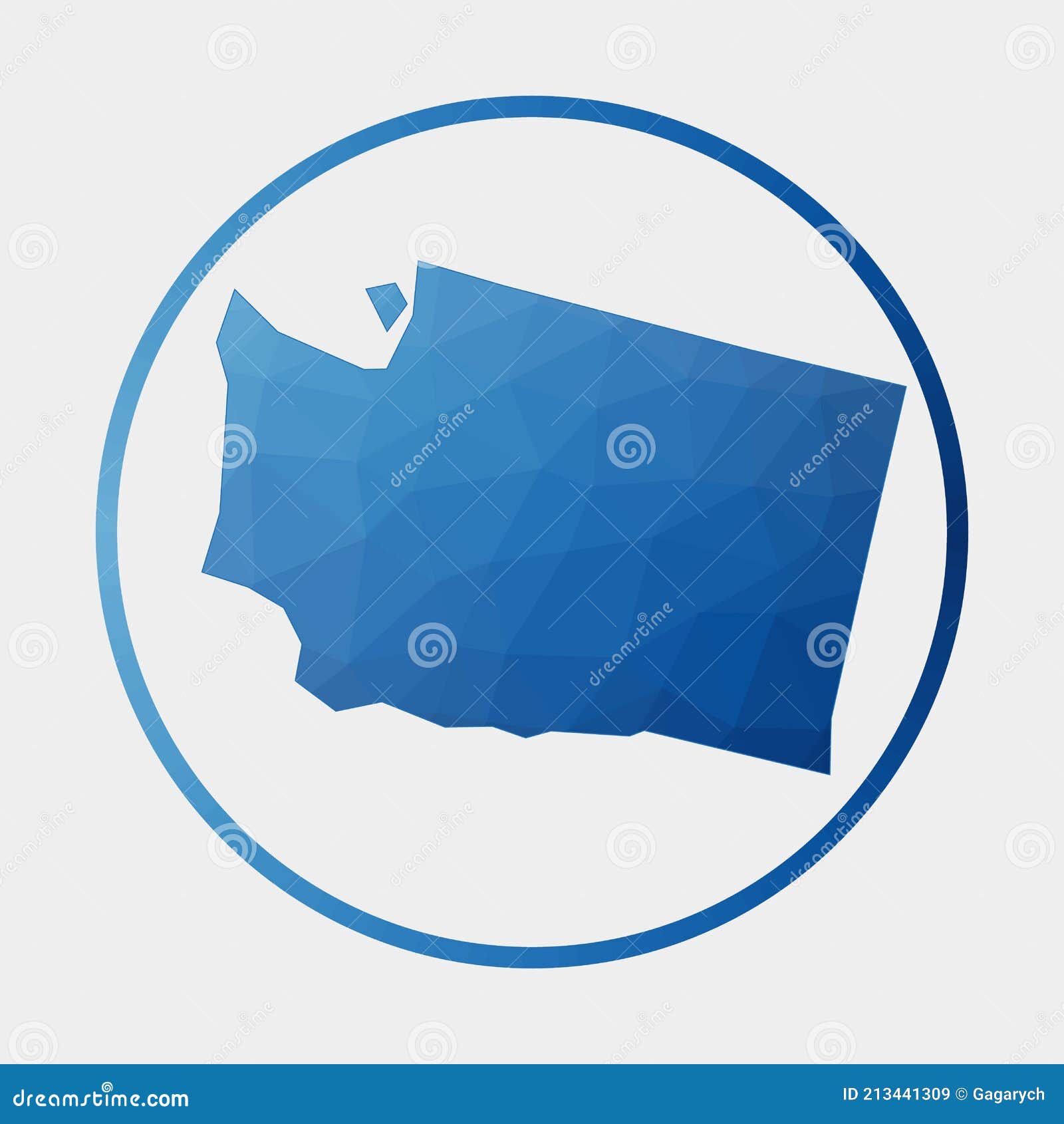 Washington icon. stock vector. Illustration of graphic - 213441309