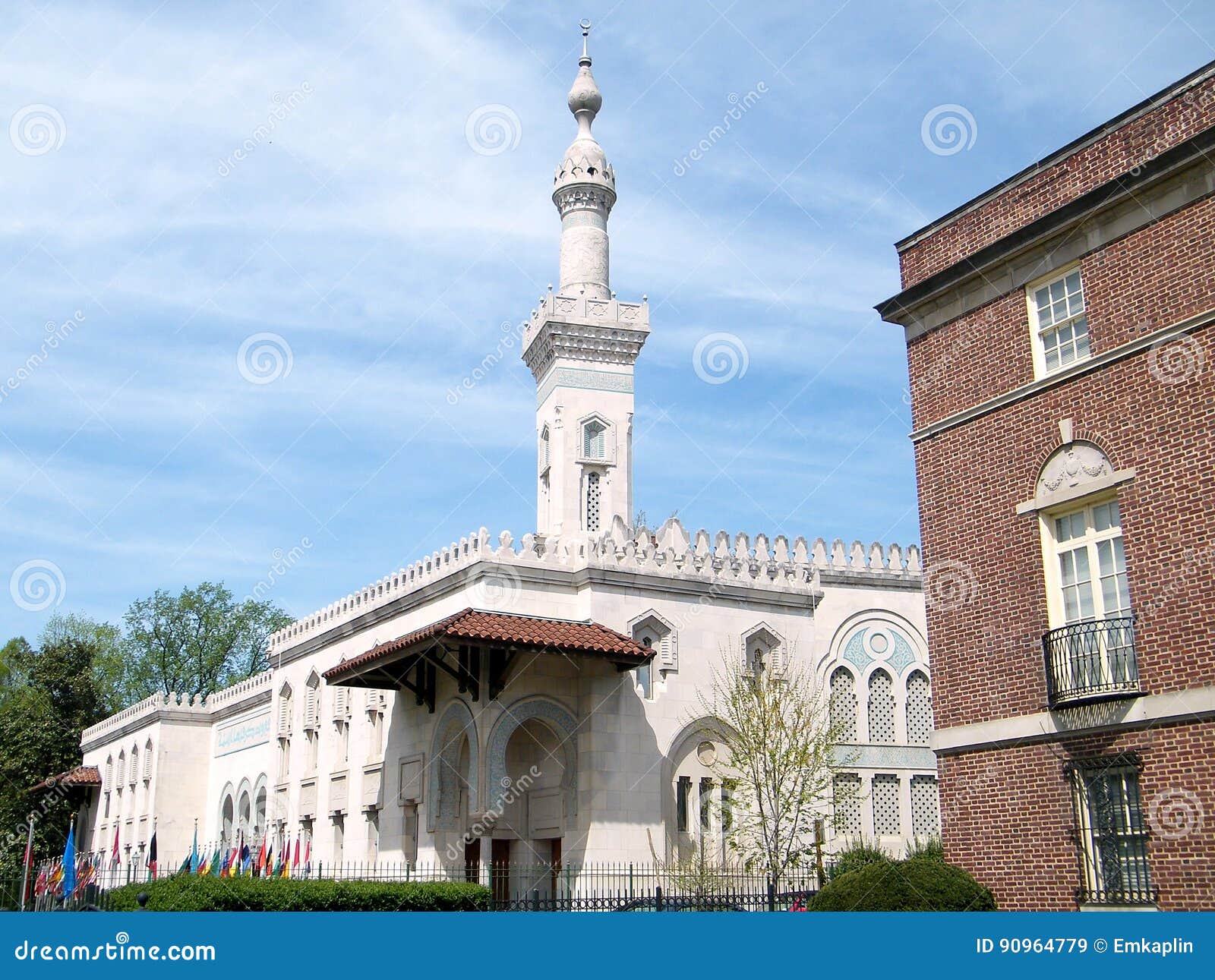 Washington Islamic Center 2010 Stock Image - Image of islam, blue: 90964779