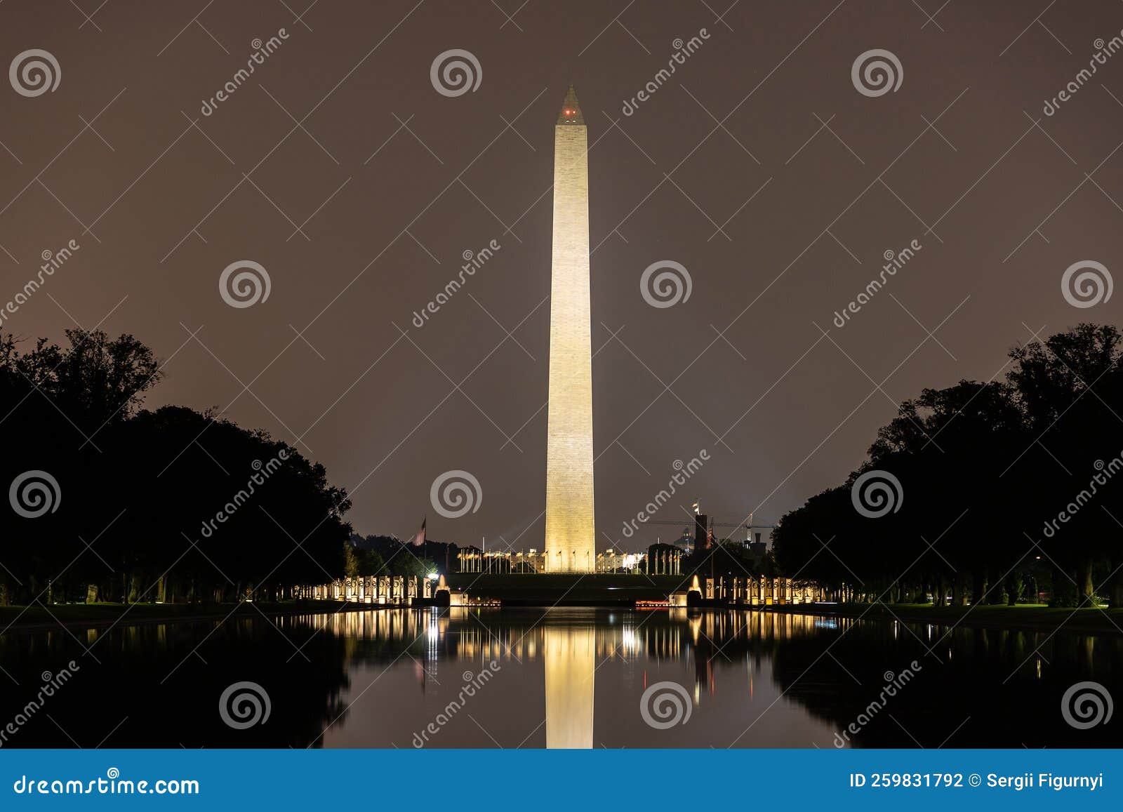 Washington Monument in Washington DC Stock Photo - Image of ...