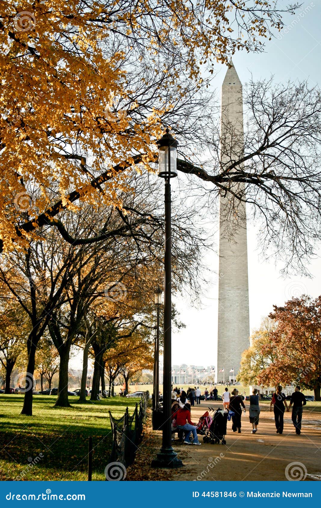 Washington Monument in the Fall Stock Photo - Image of obelisk, public ...