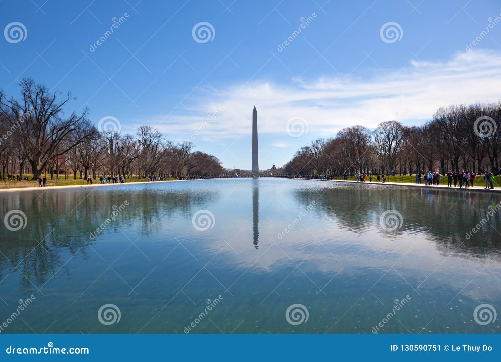 Washington Monument Reflection Editorial Photo - Image of america ...