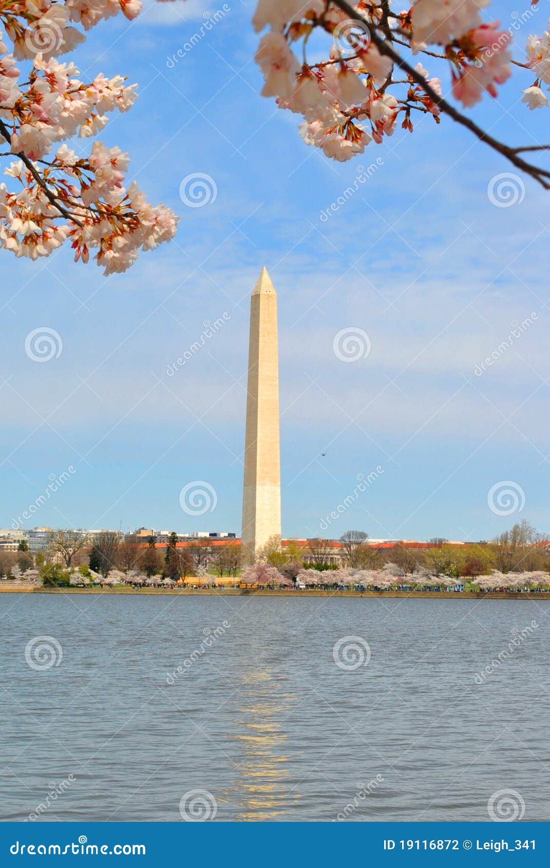 Washington Monument in the Spring Stock Photo - Image of america ...