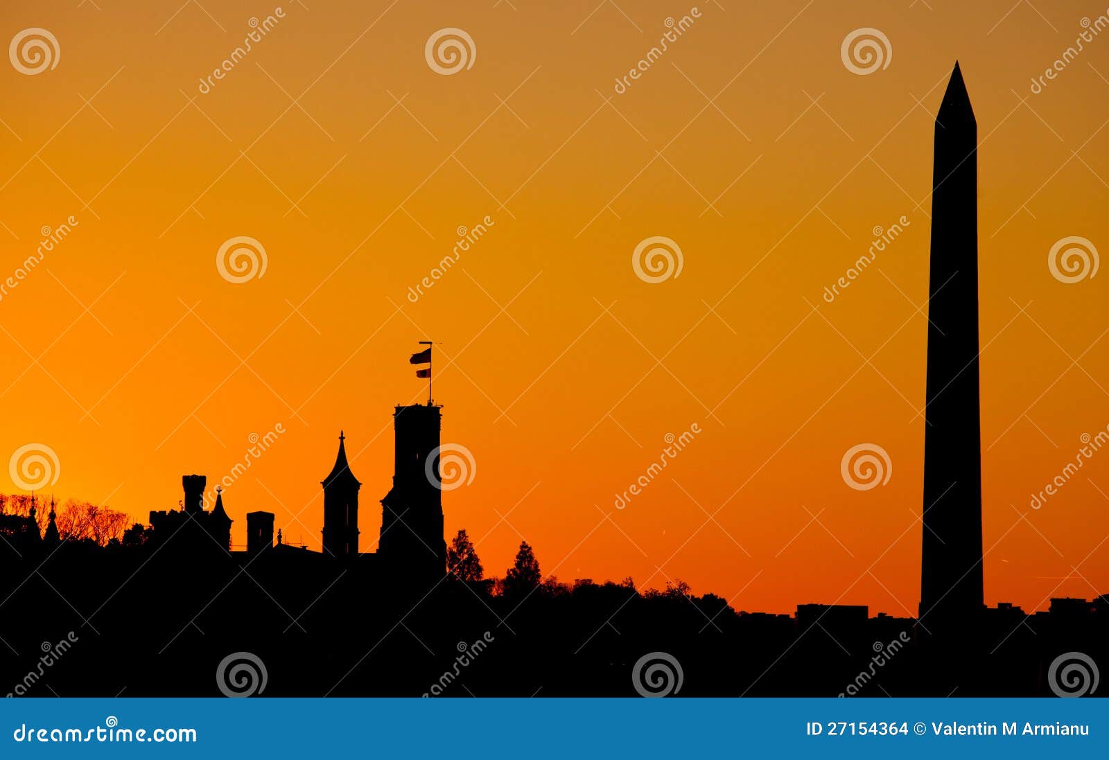 Washington monument sunset stock photo. Image of panoramic - 27154364