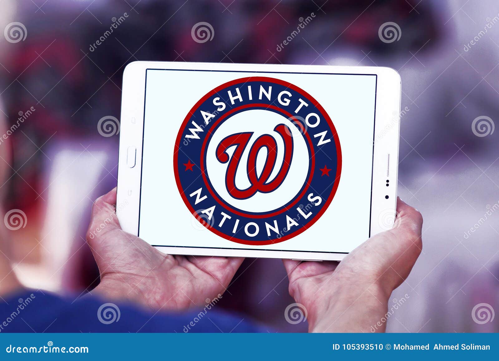 Washington Nationals Baseball Team Logo Editorial Image - Image of ...
