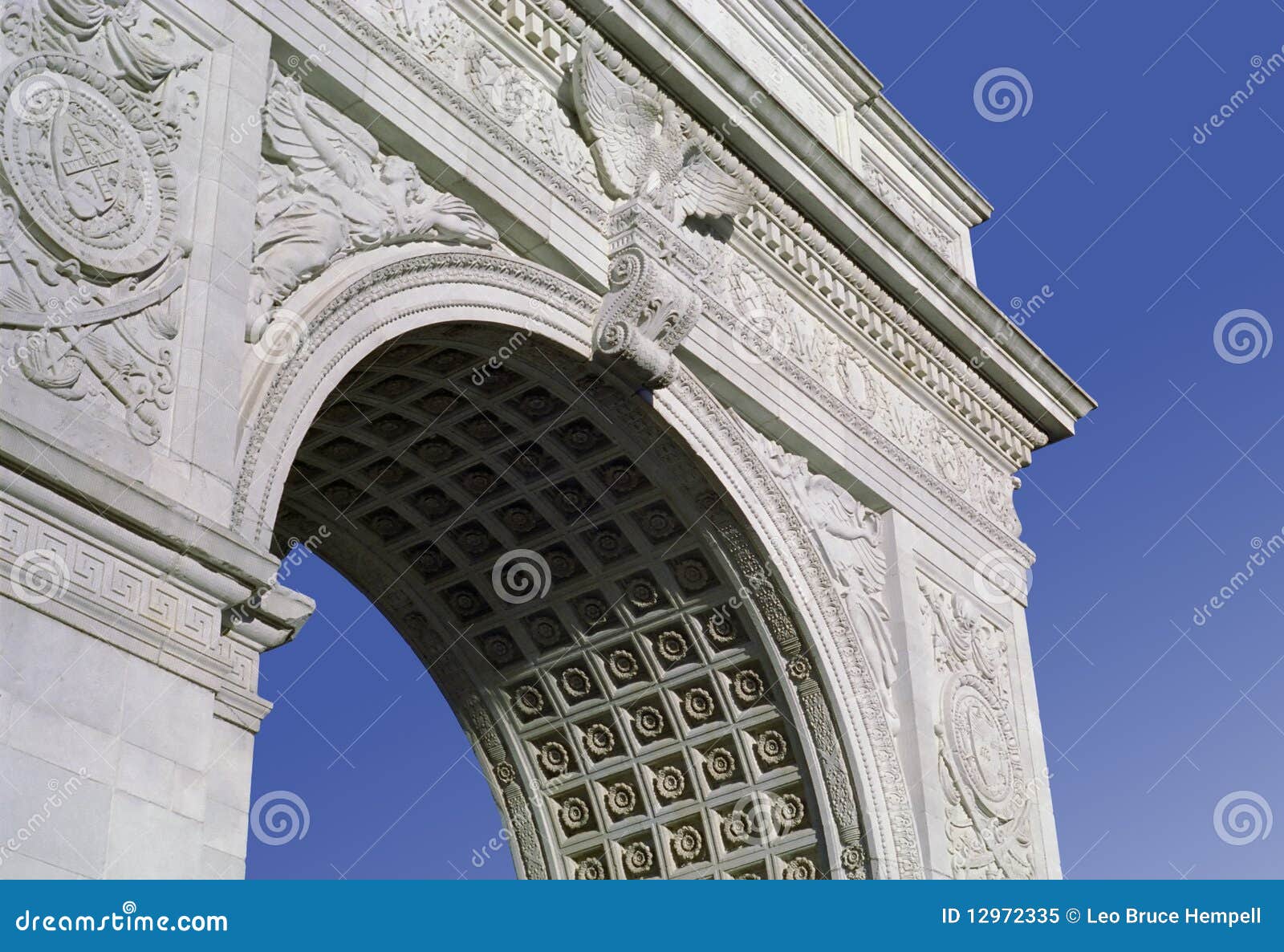 Washington Square Monument New York USA Stock Image - Image of gotham ...