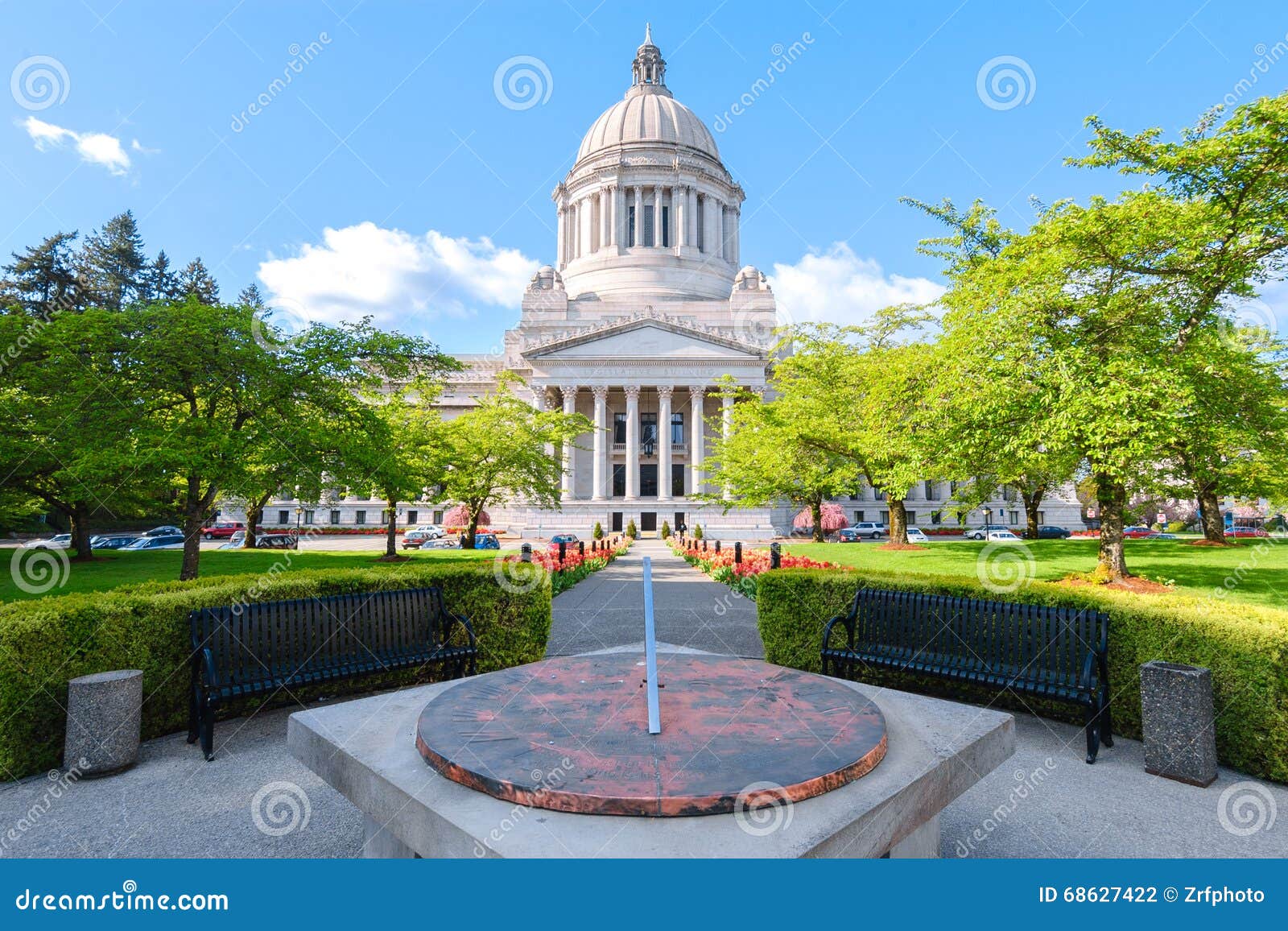 Washington State Capitol Building Stock Photo - Image of house ...