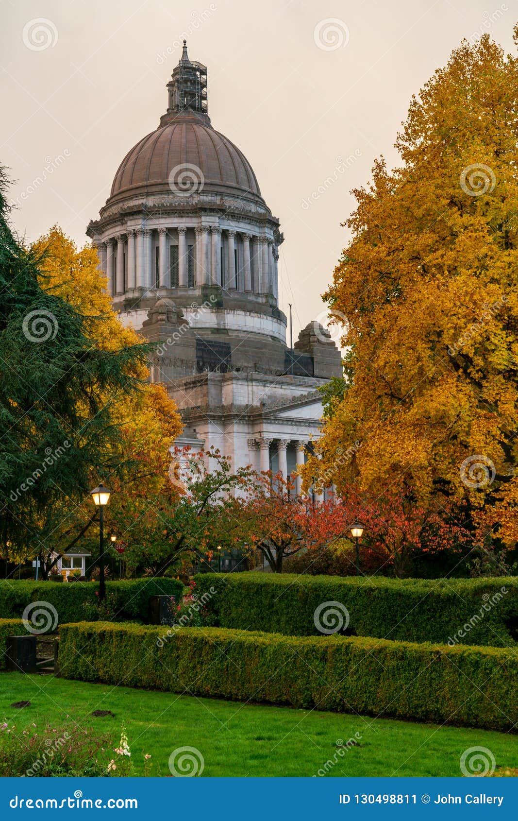 State Capitol Autumn stock image. Image of building - 130498811
