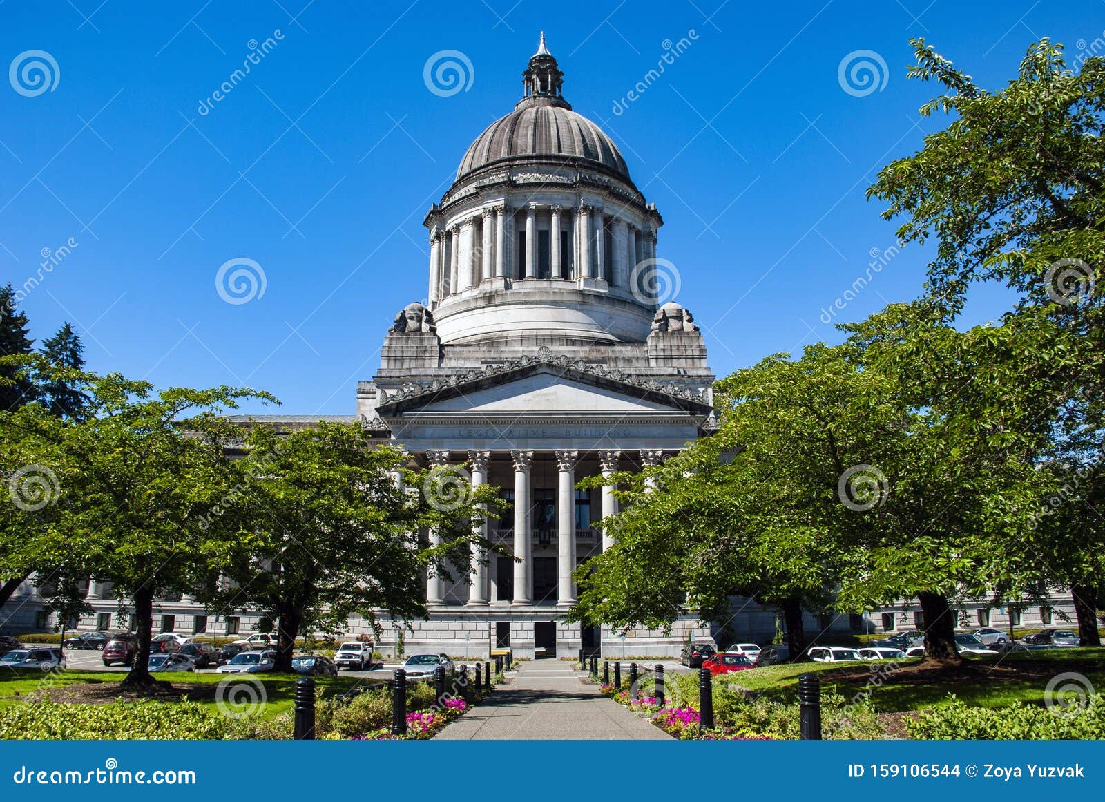 The Washington State Capitol or Legislative Building in Olympia Stock ... The Washington State Capitol or Legislative Building in Olympia Stock ...