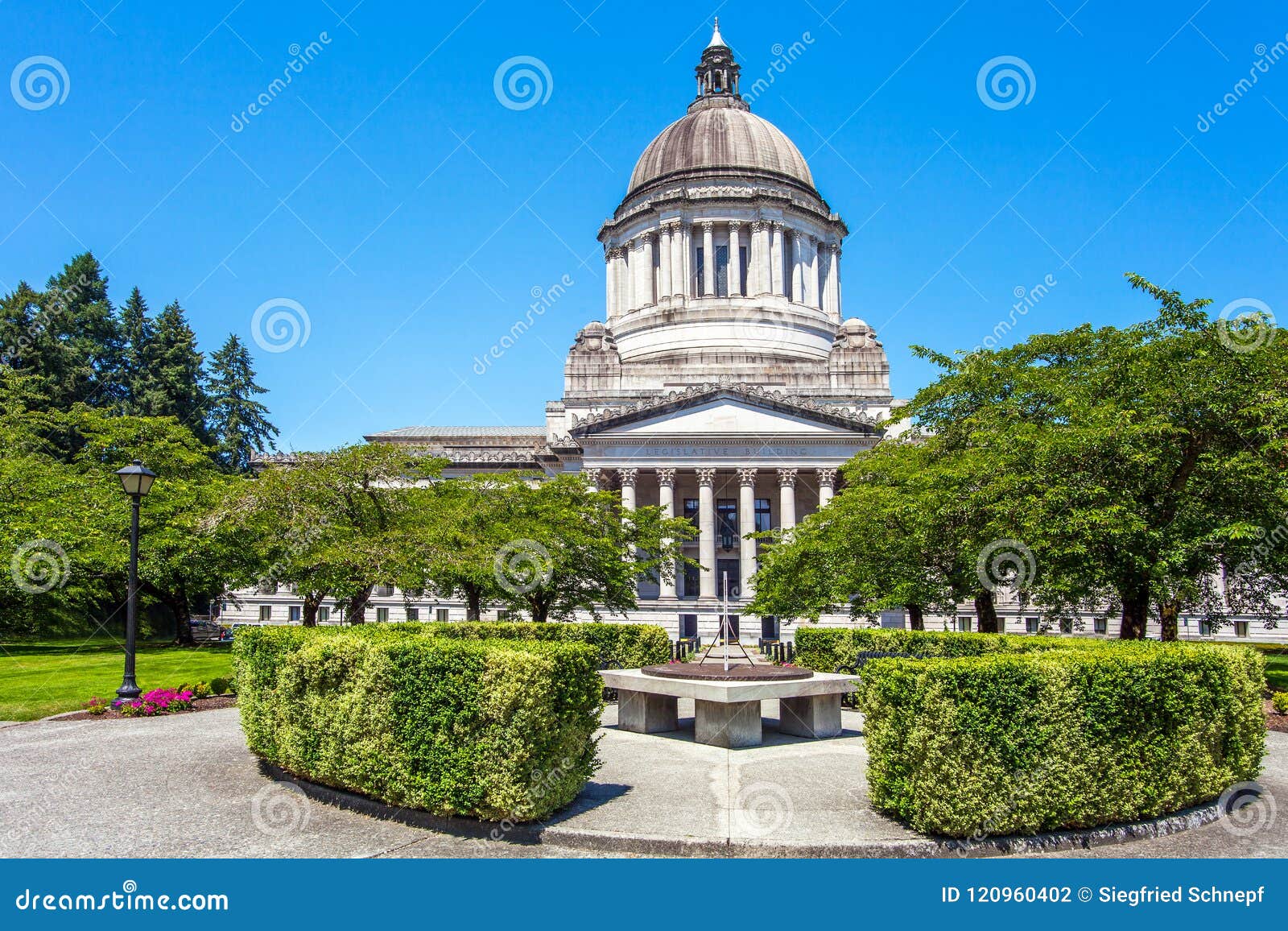 Washington State Capitol Seattle Washington Stock Photo - Image of dome ...