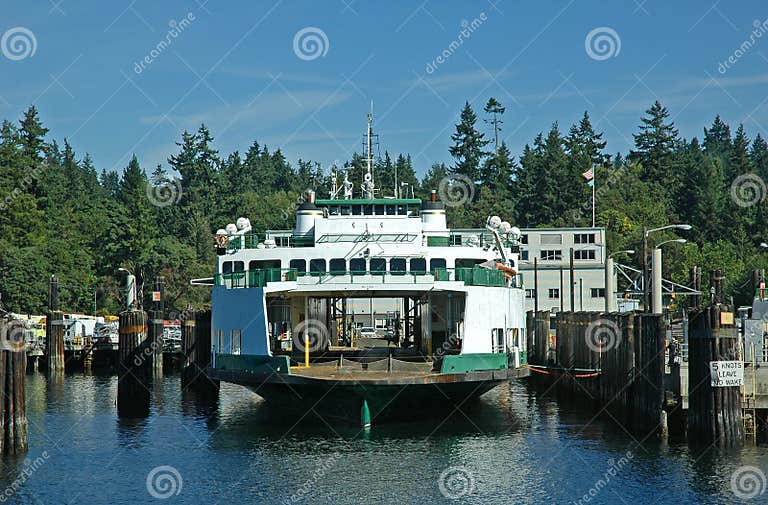 Washington State Ferry stock image. Image of water, washington - 1823849