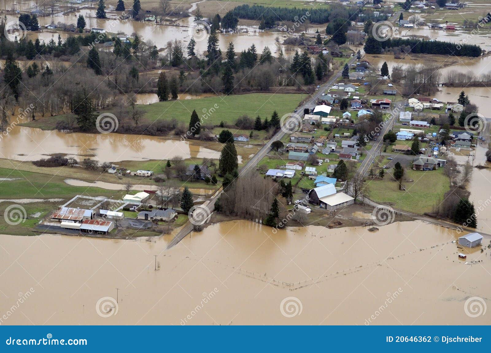 Washington State Flood stock photo. Image of chehalis - 20646362