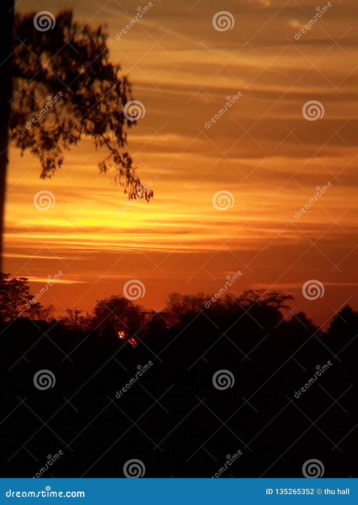 Washington state sunset stock photo. Image of state - 135265352