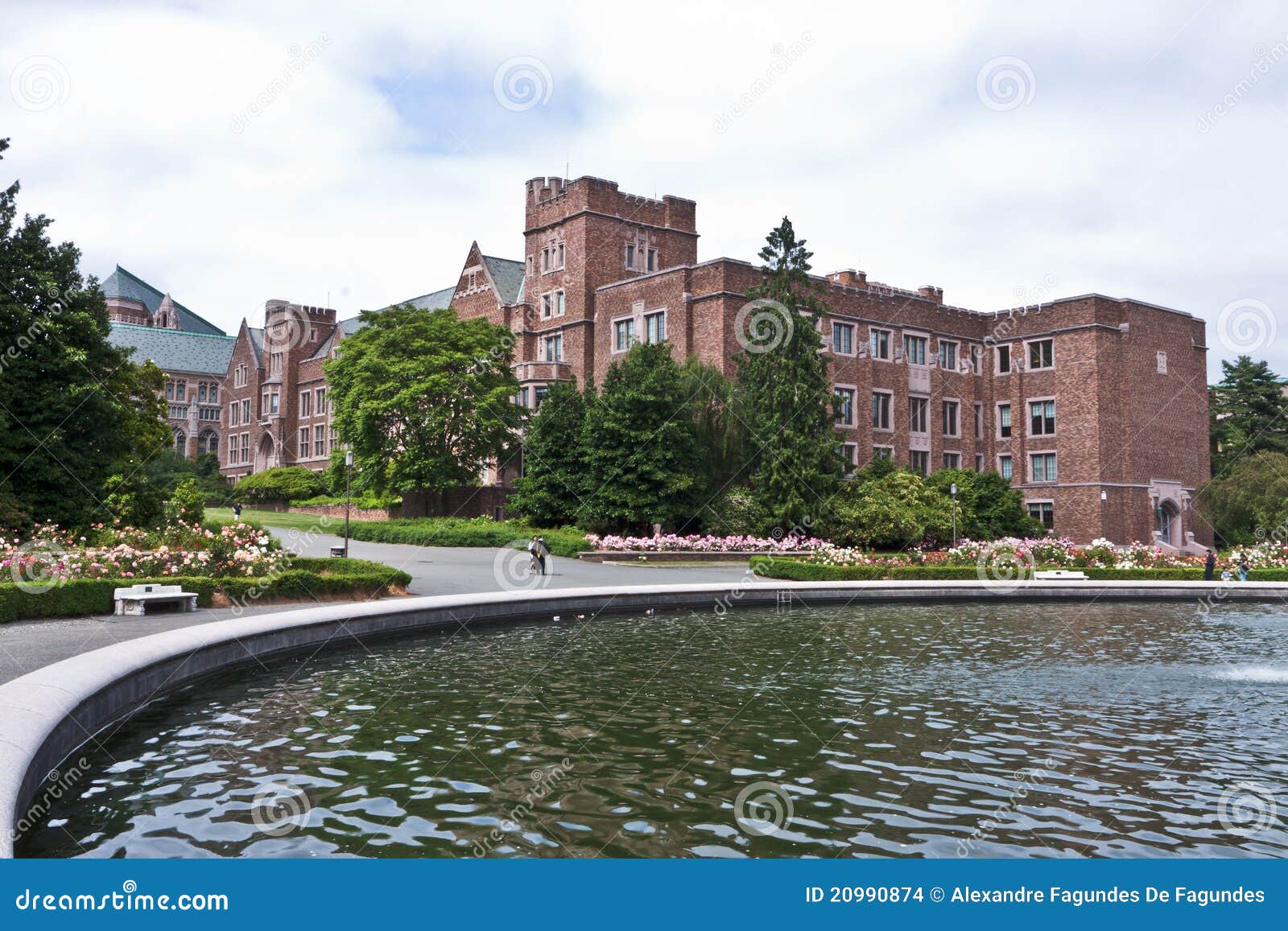 Washington University Seattle Stock Photo - Image of water, historical ...