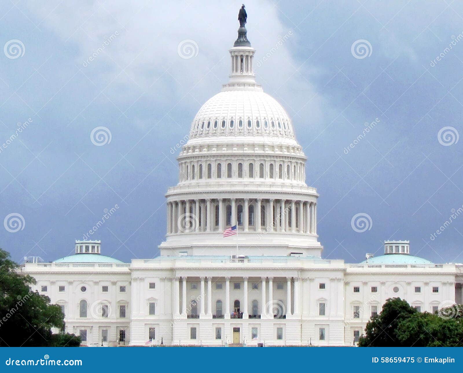 Washington White Capitol 2013 Stock Image - Image of senate, states ...