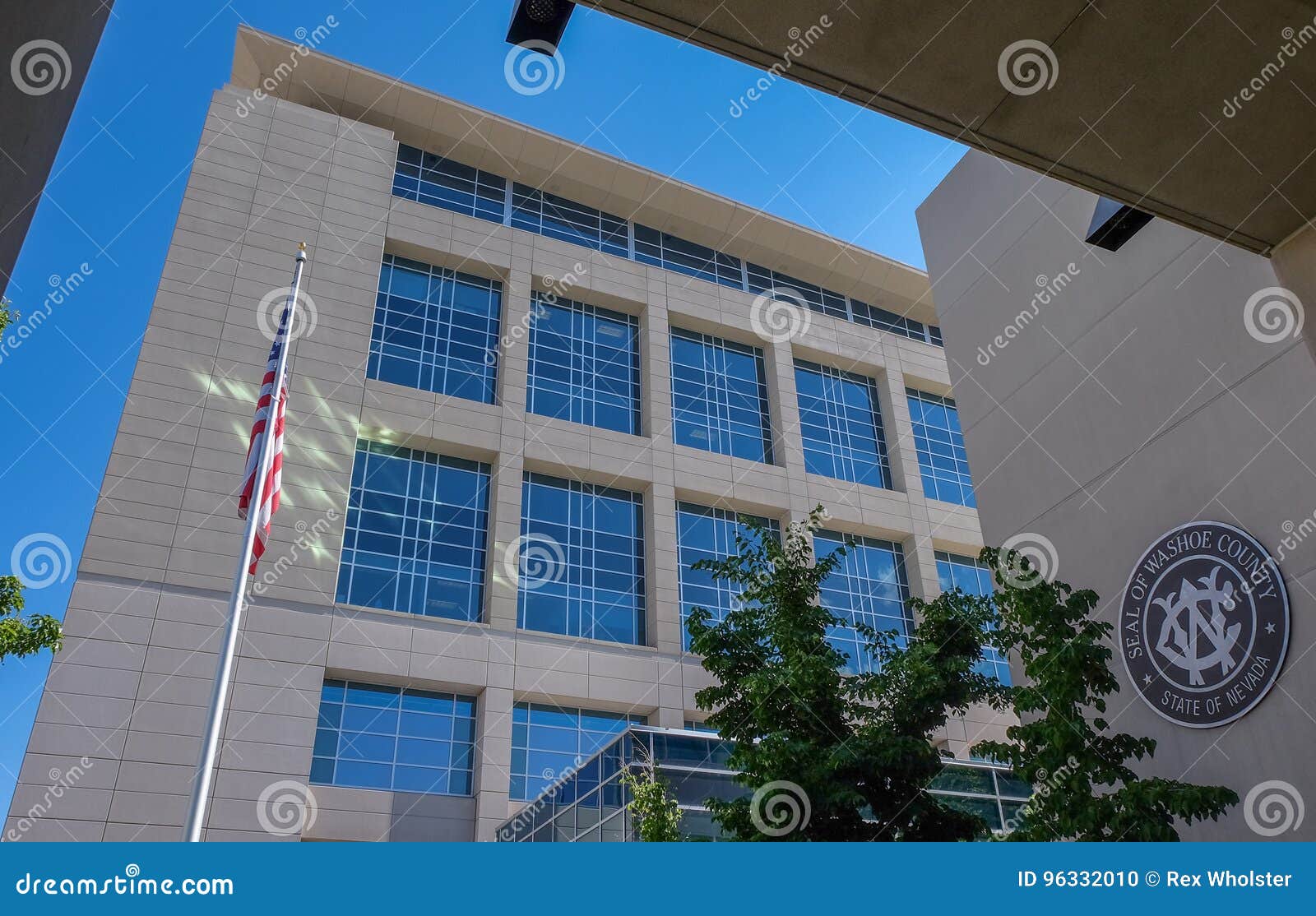 Washoe County Courthouse in Reno, Nevada Editorial Image - Image of ...