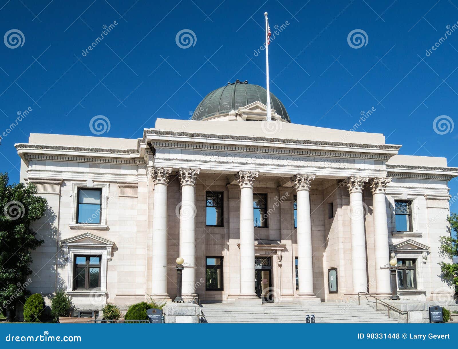 Washoe County, Nevada Historic Courthouse Editorial Stock Photo - Image ...