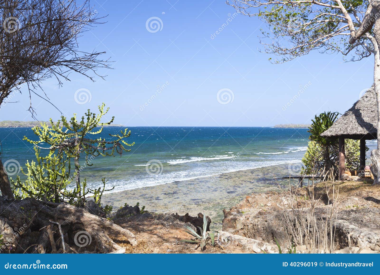 Wasini Island, Kenya stock image. Image of wasini, water - 40296019