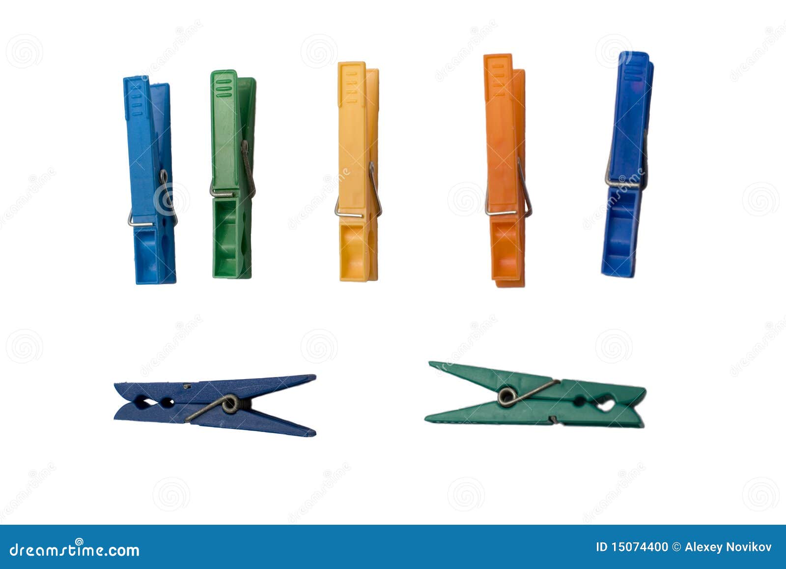 Wasknijpers stock foto. Image of blauw, wasserij, achtergrond - 15074400