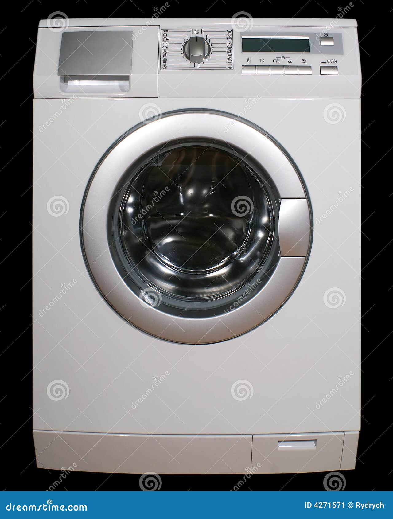 Wasmachine stock afbeelding. Image of thuiswerk, schoon - 4271571