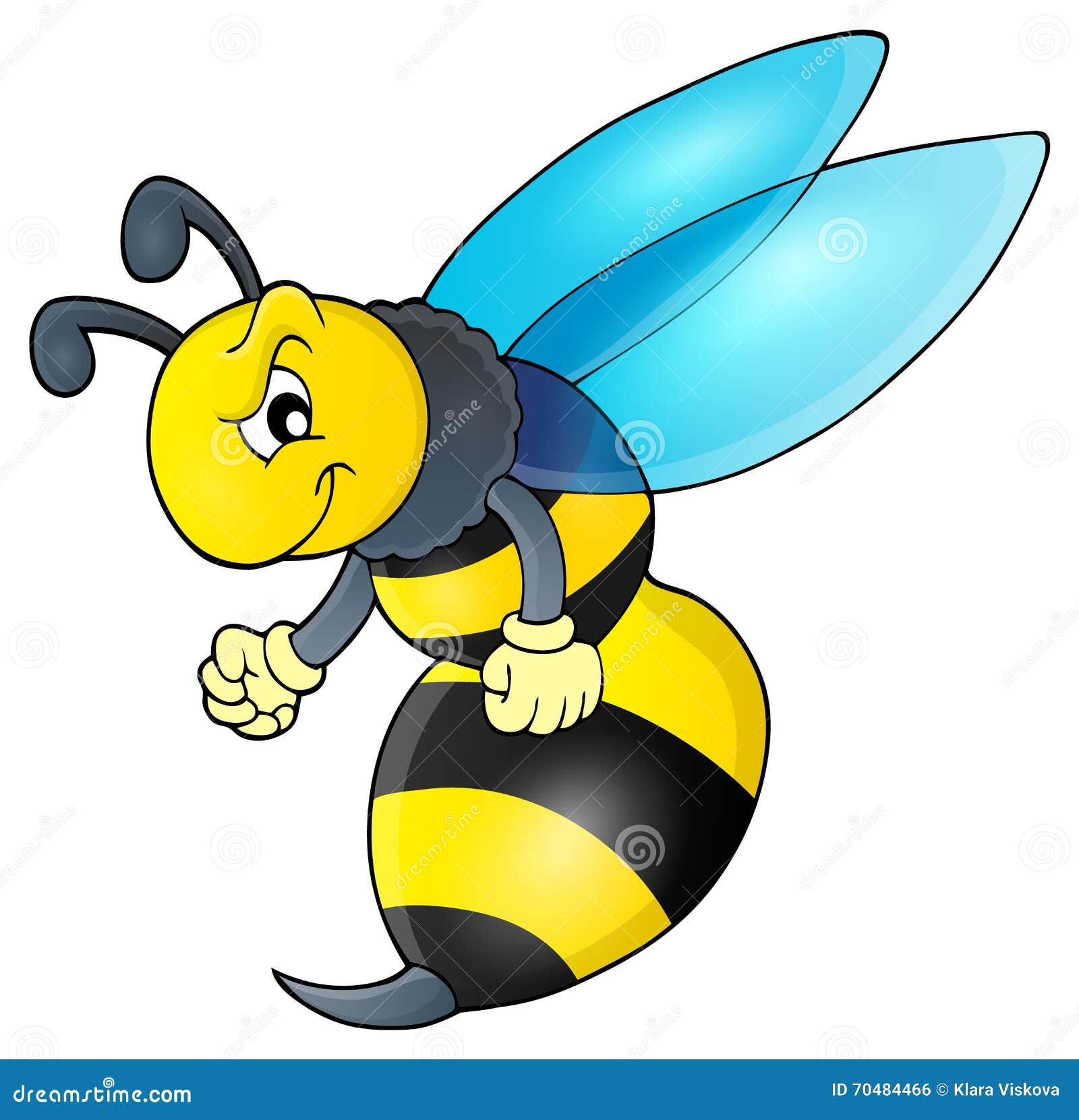 Wasp Theme Image 2 Cartoon Vector | CartoonDealer.com #70484095