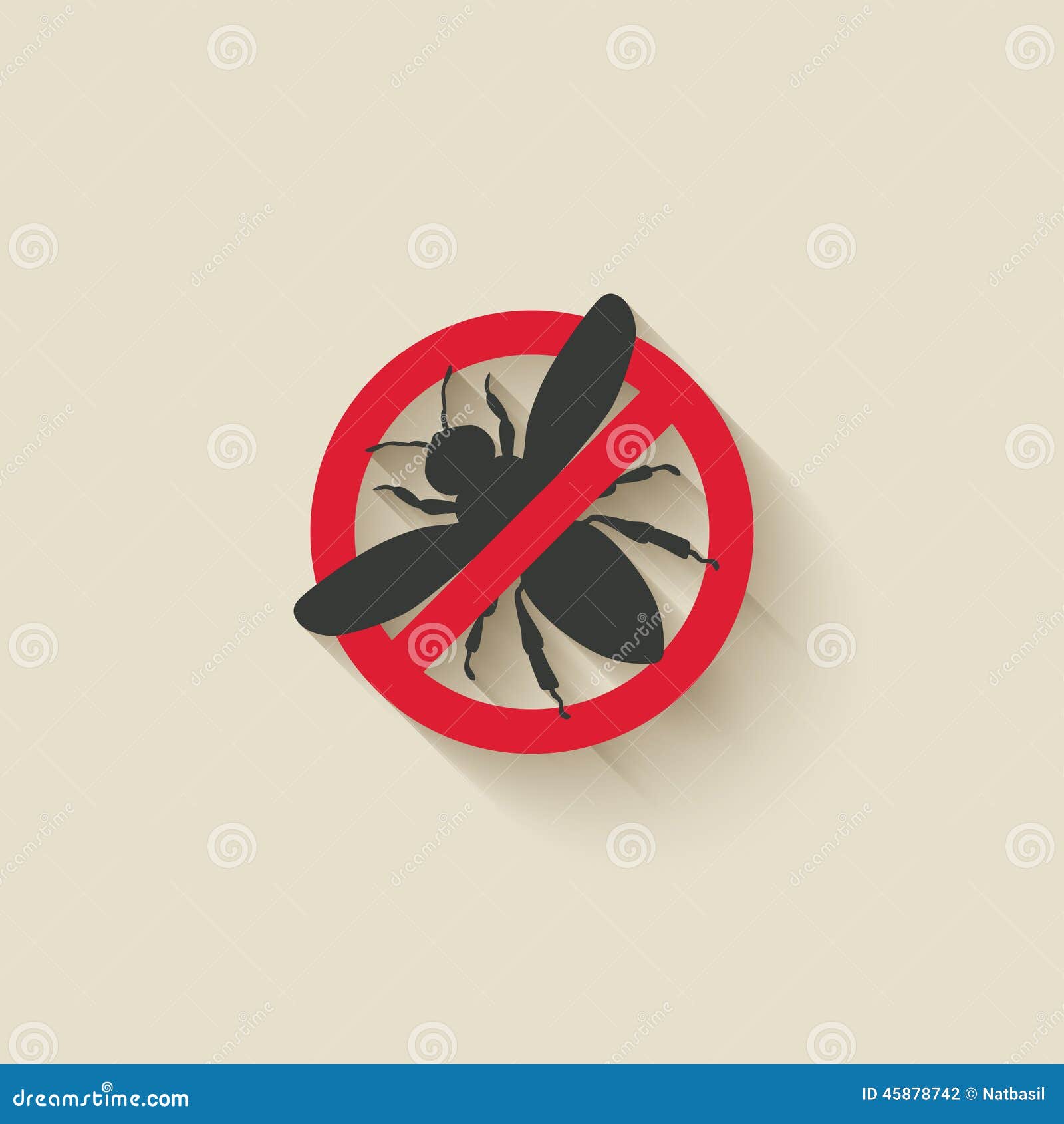 Wasp - Warning Signs Vector Illustration | CartoonDealer.com #30882726