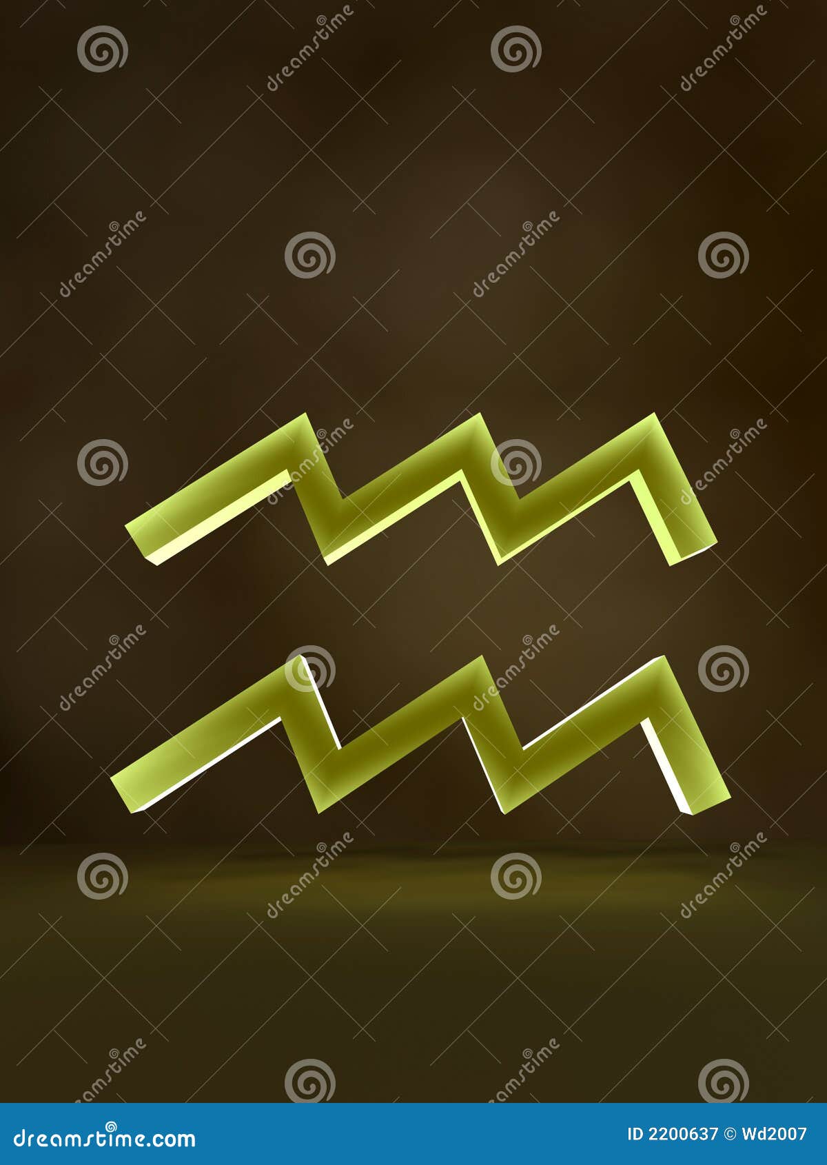 Wassermann-Tierkreis-Zeichen Stock Abbildung - Illustration von glas ...