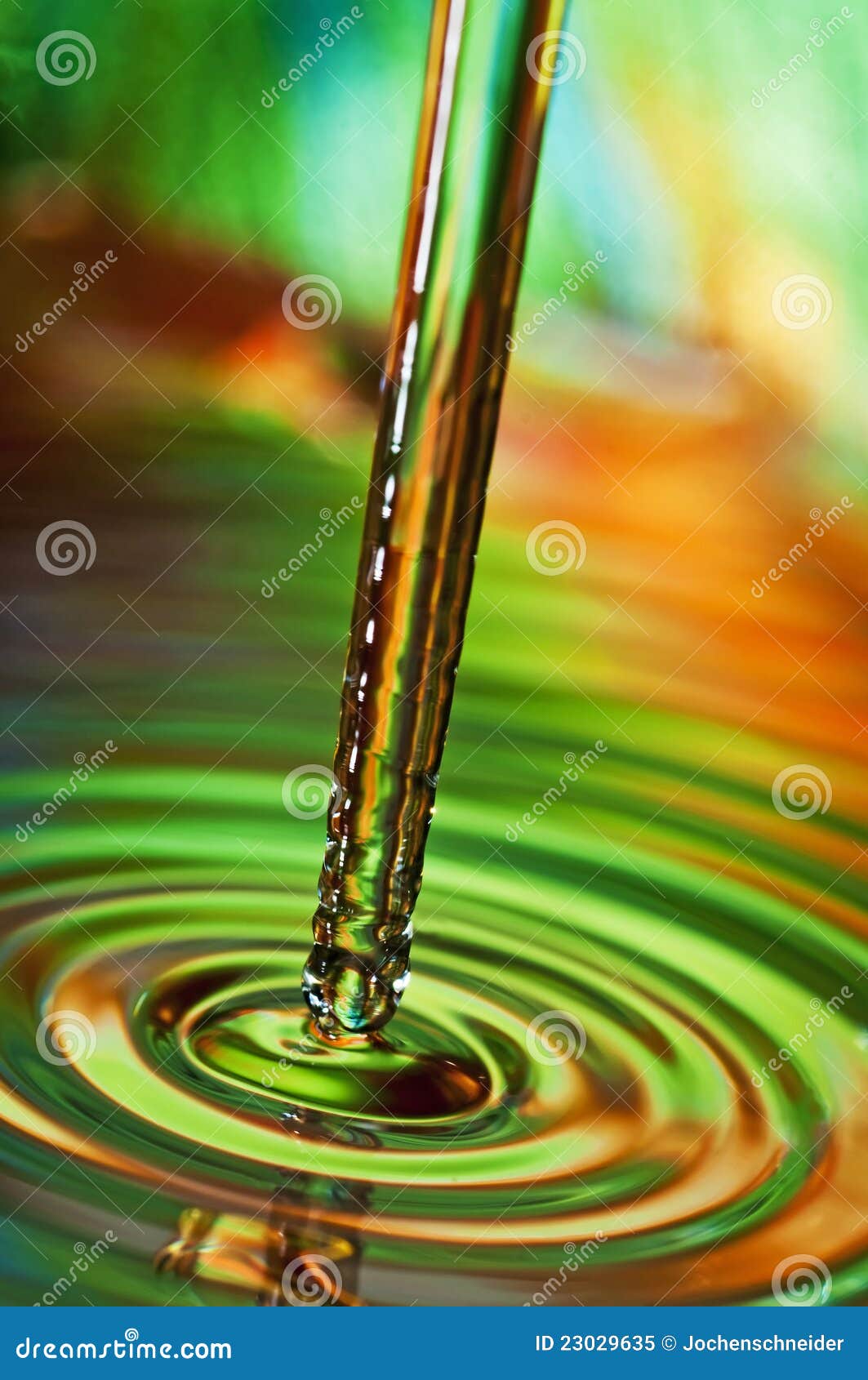 Wasserstrom stockbild. Bild von makro, schönheit, energie - 23029635