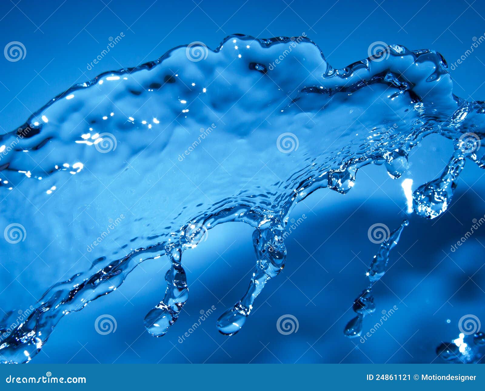 Wasserstrom stockbild. Bild von nahaufnahme, regen, luftblase - 24861121