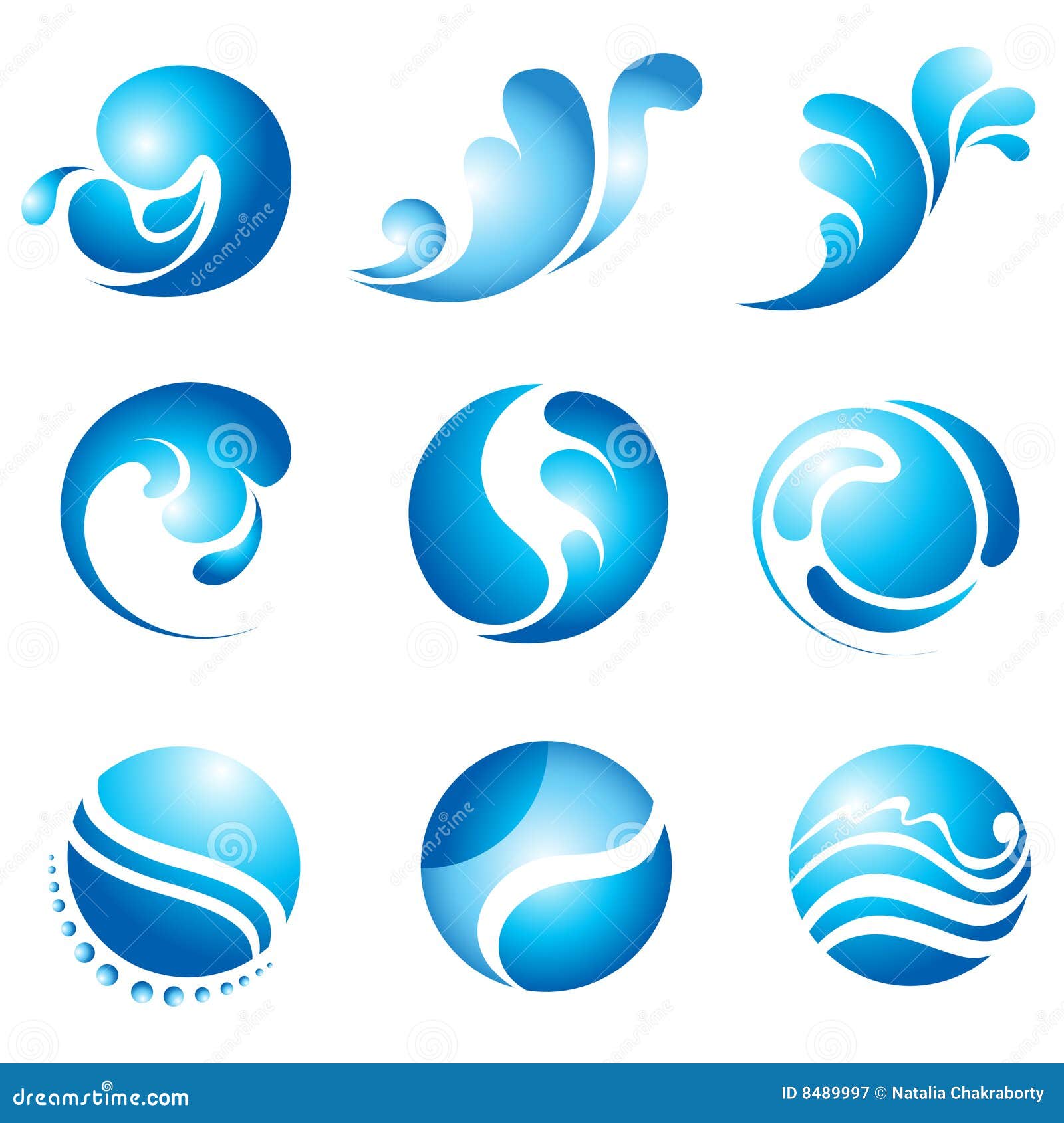 Wasserzeichen vektor abbildung. Illustration von mode - 8489997