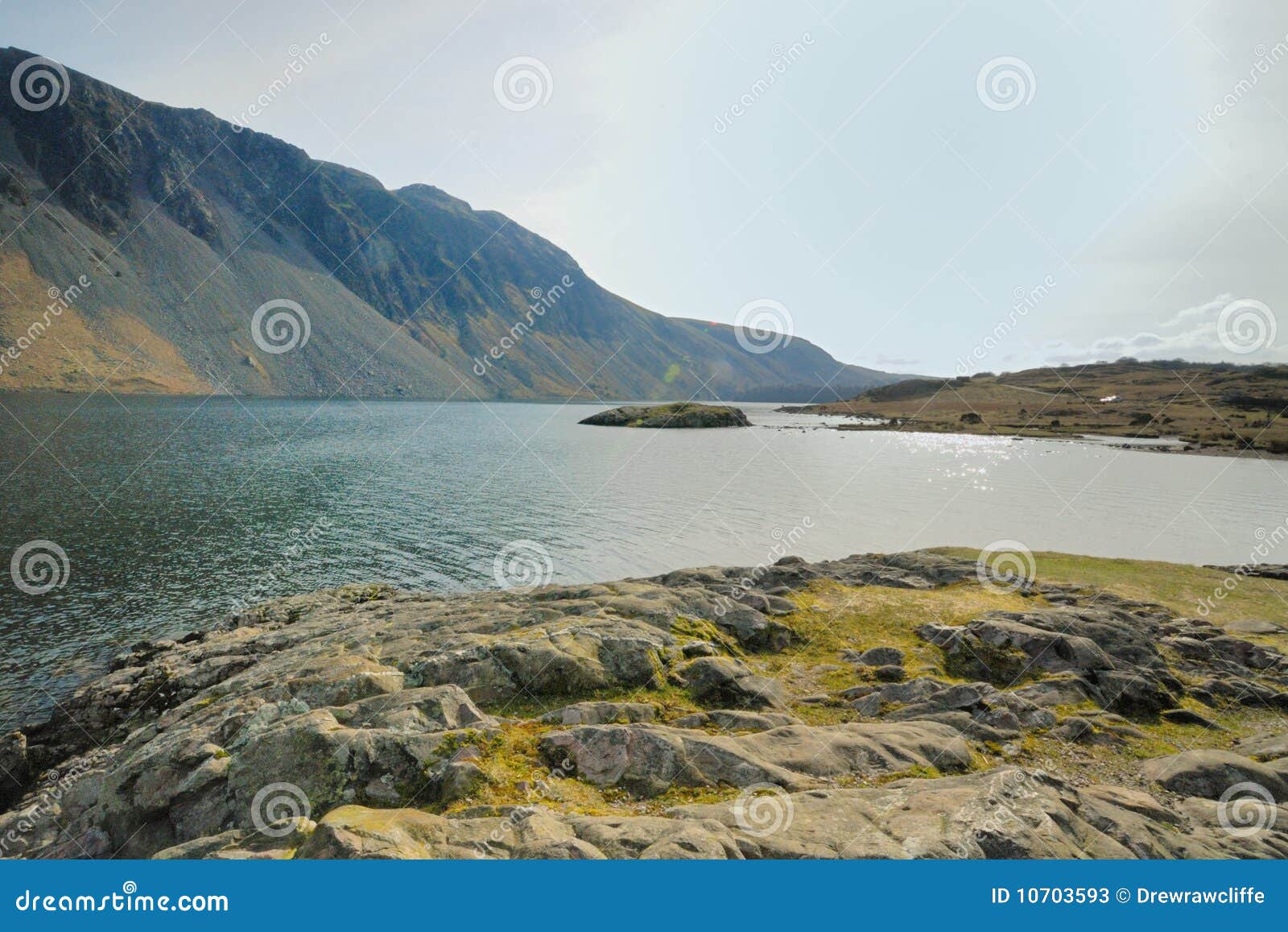 Wast Water stock image. Image of england, island, water - 10703593