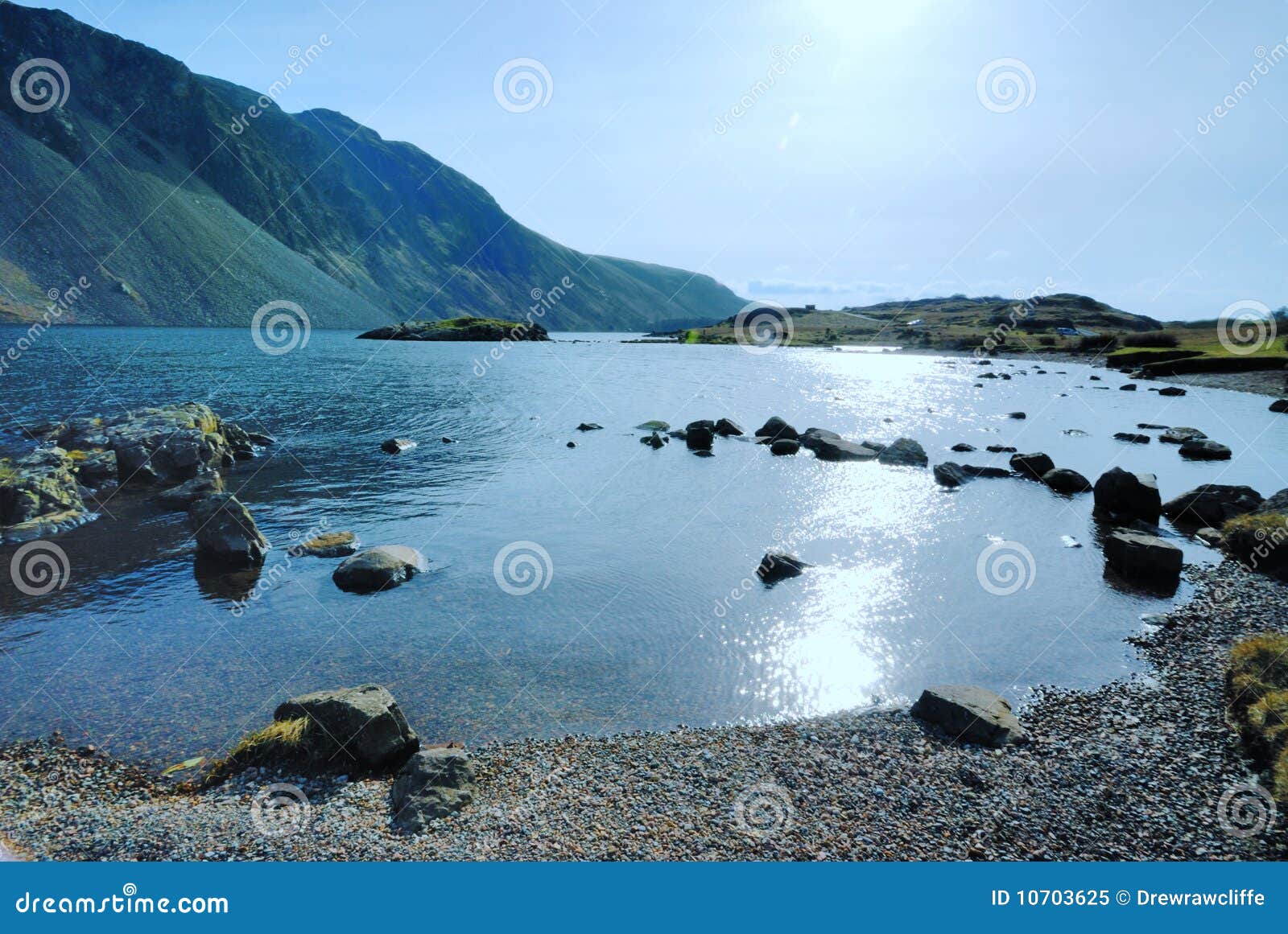 Wast Water stock image. Image of waters, screes, lake - 10703625