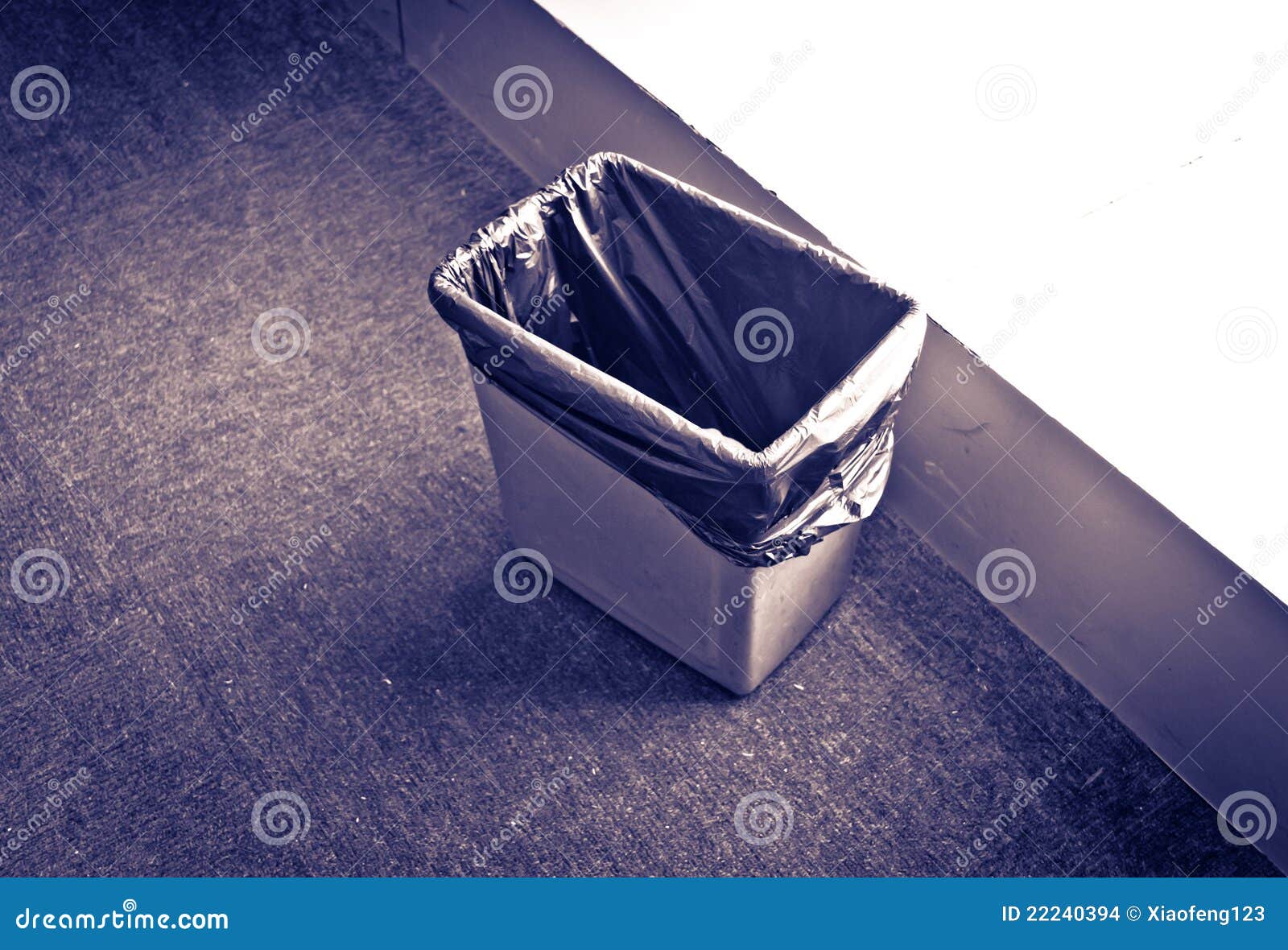 Waste basket stock photo. Image of empty, abstract, garbage - 22240394
