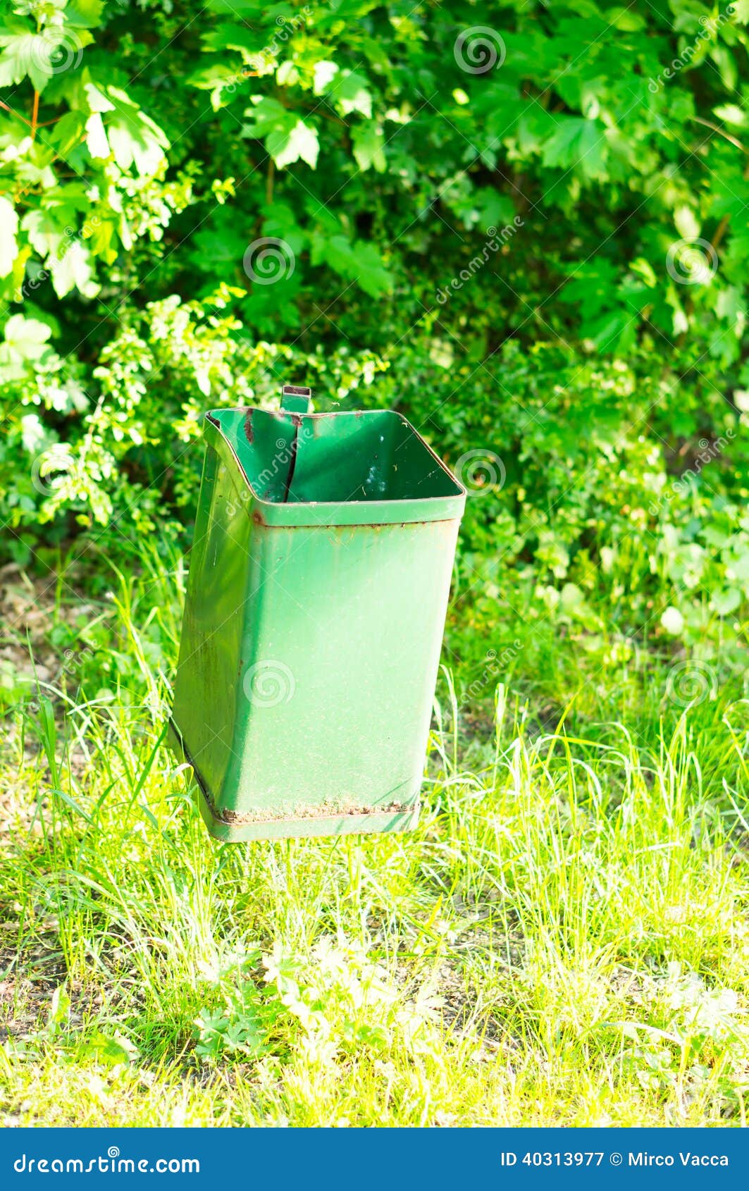 Waste bin stock image. Image of empty, trees, environment - 40313977